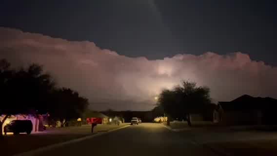 Lightning during Central Texas storms – KXAN Austin