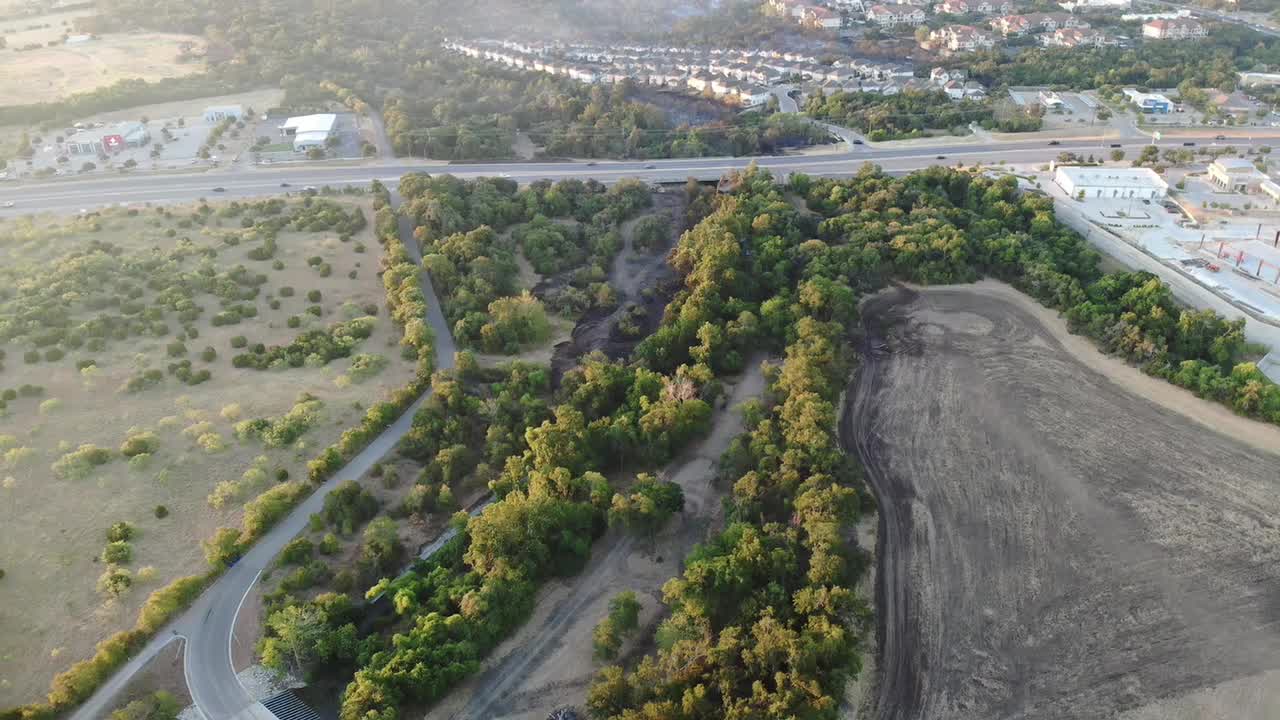 VIDEO: Drone footage shows scope of Cedar Park brush fire damage – KXAN ...