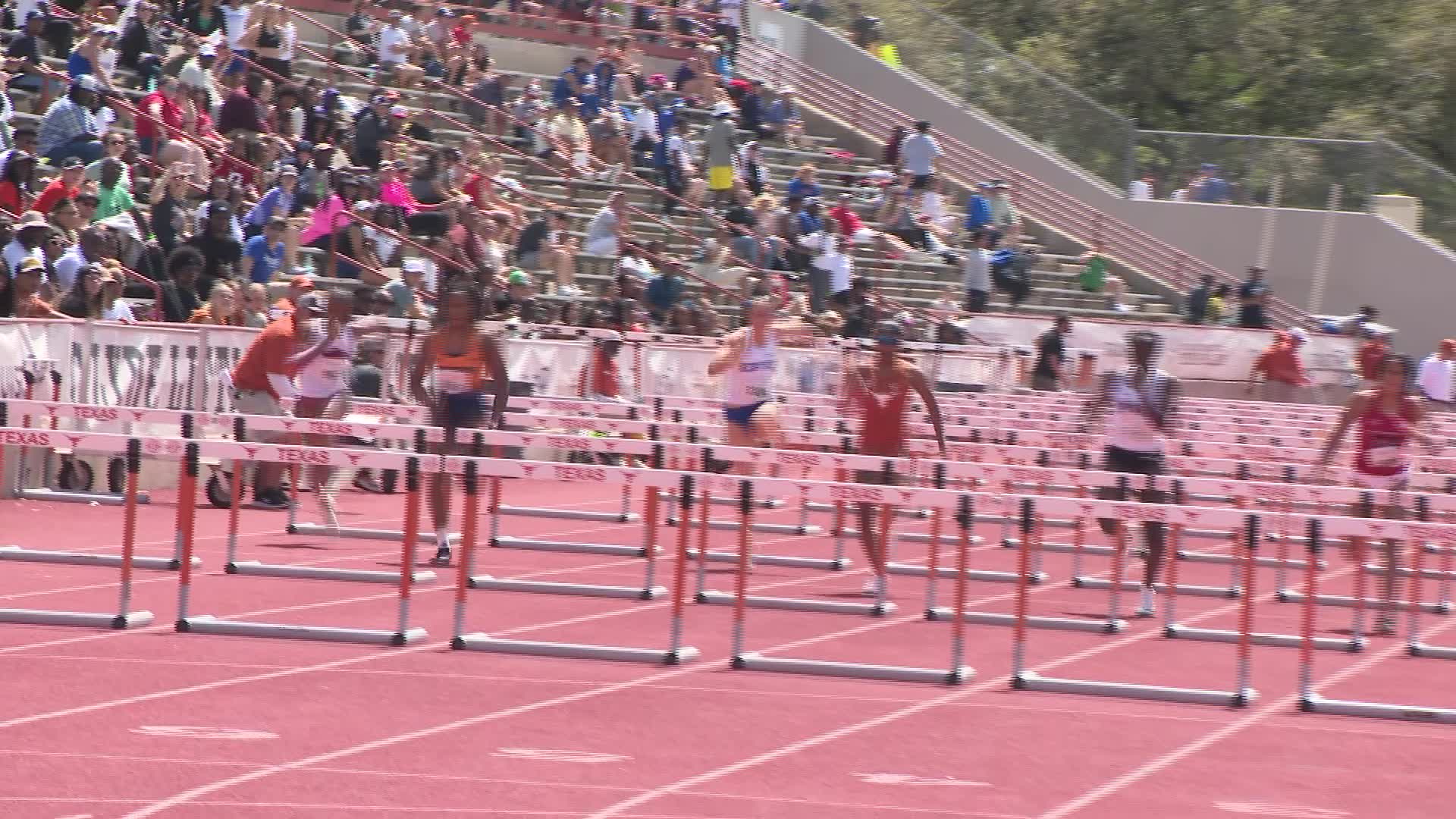 Texas sophomore Akala Garrett wins 100-meter hurdles at Texas Relays ...
