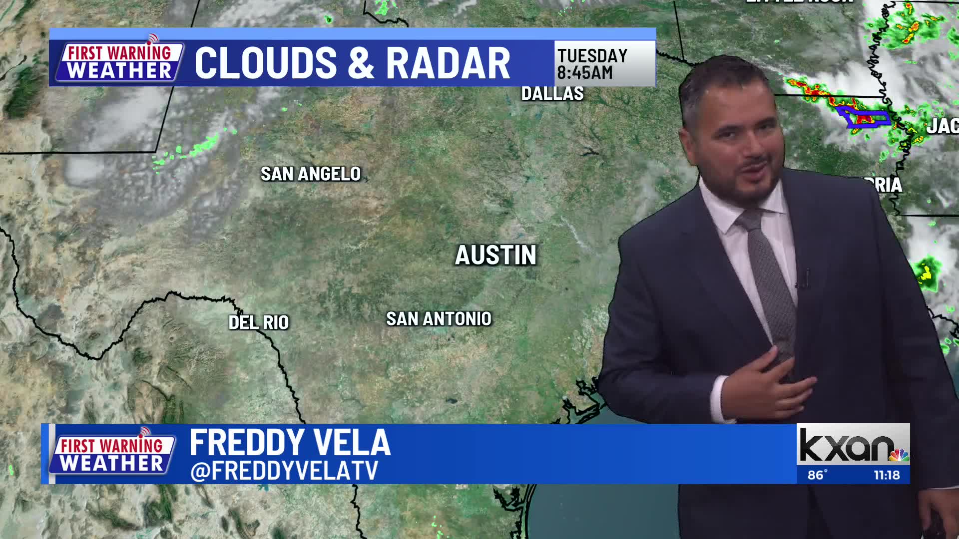 First Warning Weather Noon Forecast with Meteorologist Freddy Vela ...