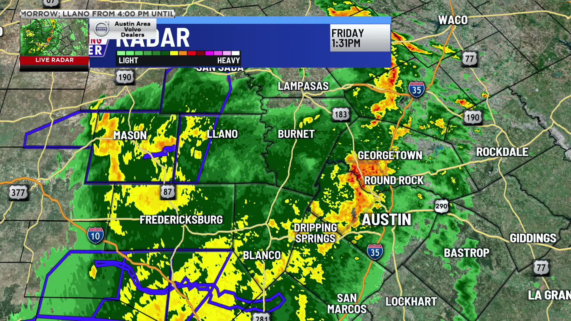 First Warning Weather Early Afternoon Cut-in with Meteorologist Tommy ...