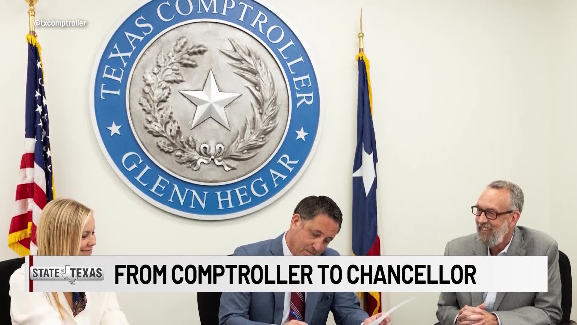 State of Texas: Comptroller to Chancellor, Hegar set to lead Texas A&M ...
