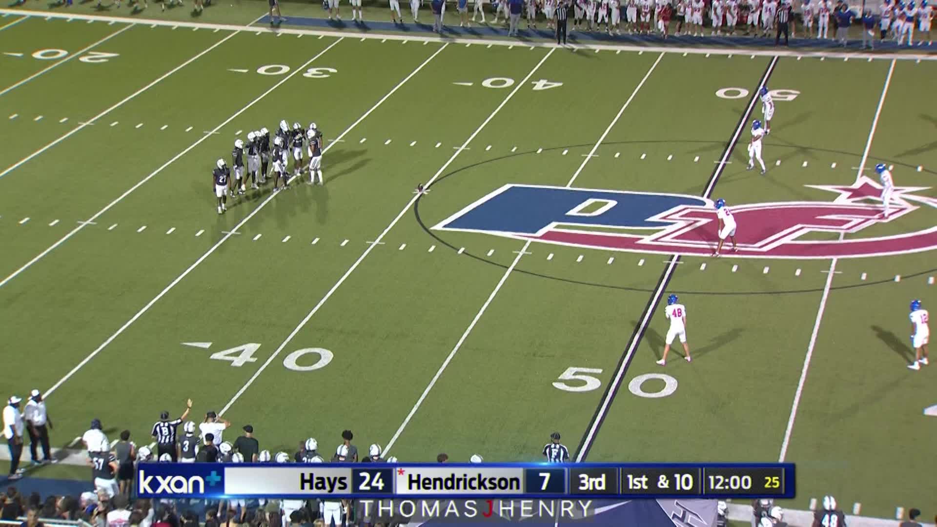 Hays vs Hendrickson High School Football 2nd Half September 11, 2025 ...