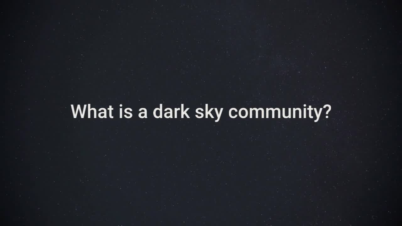 What is a dark sky community? – KXAN Austin