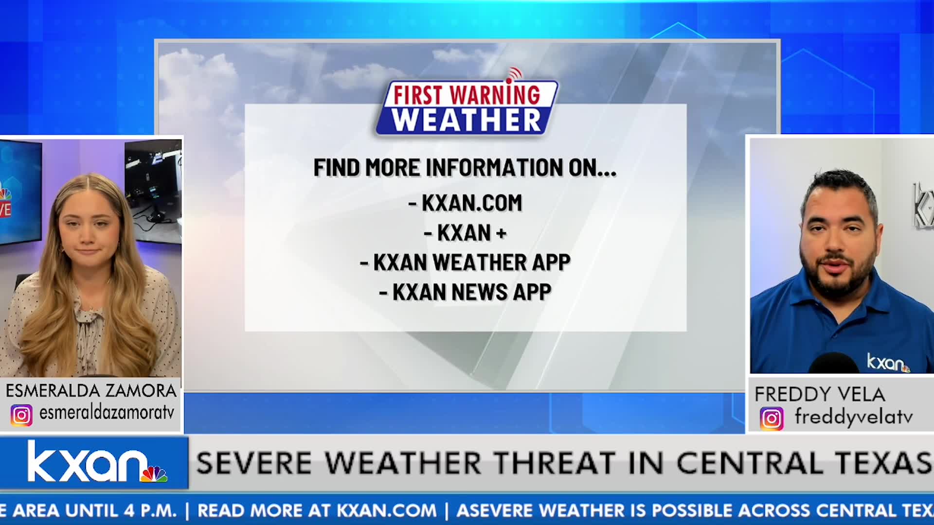 Watch Live: Severe weather threat in Central Texas – KXAN Austin
