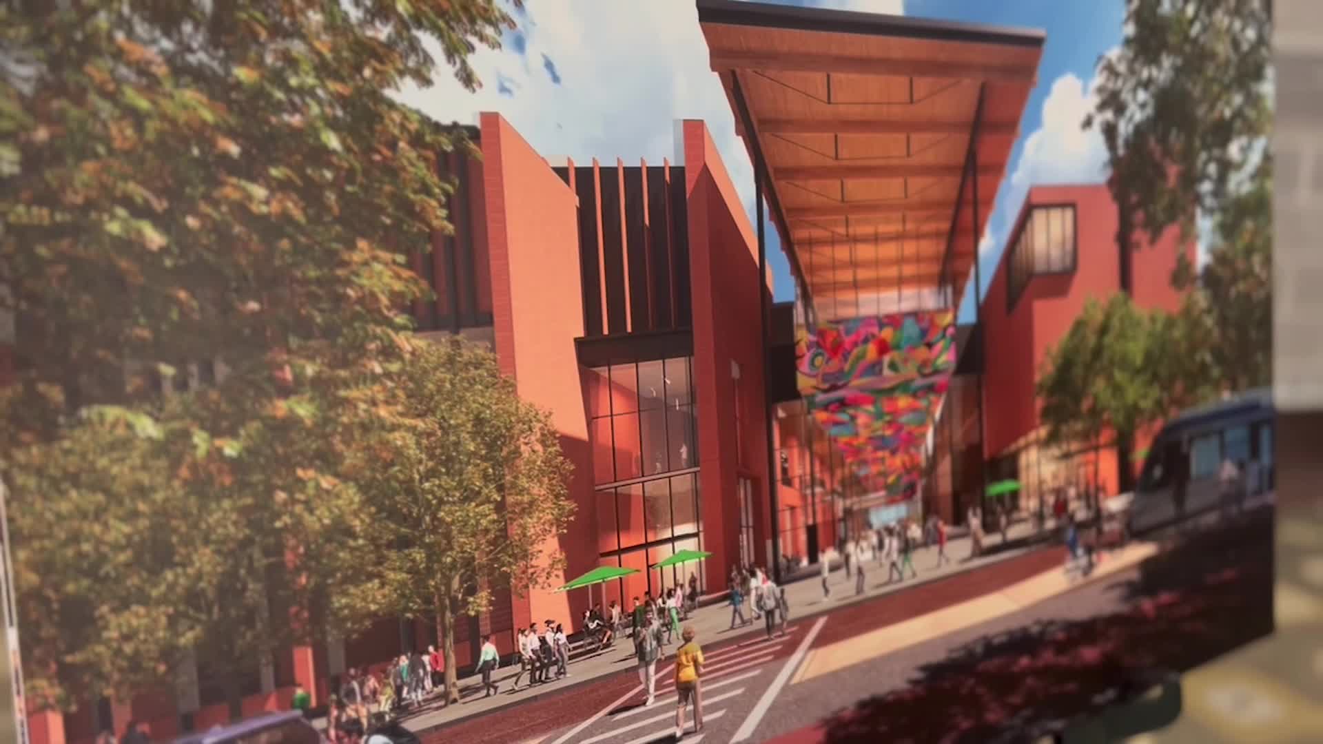 New look at Austin Convention Center plans at commemorative ...