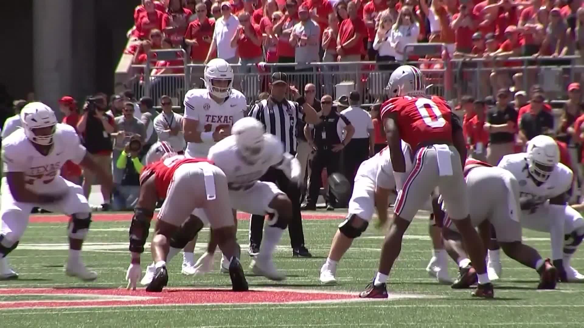 Steve Sarkisian on how Arch Manning needs to ‘learn from the game ...