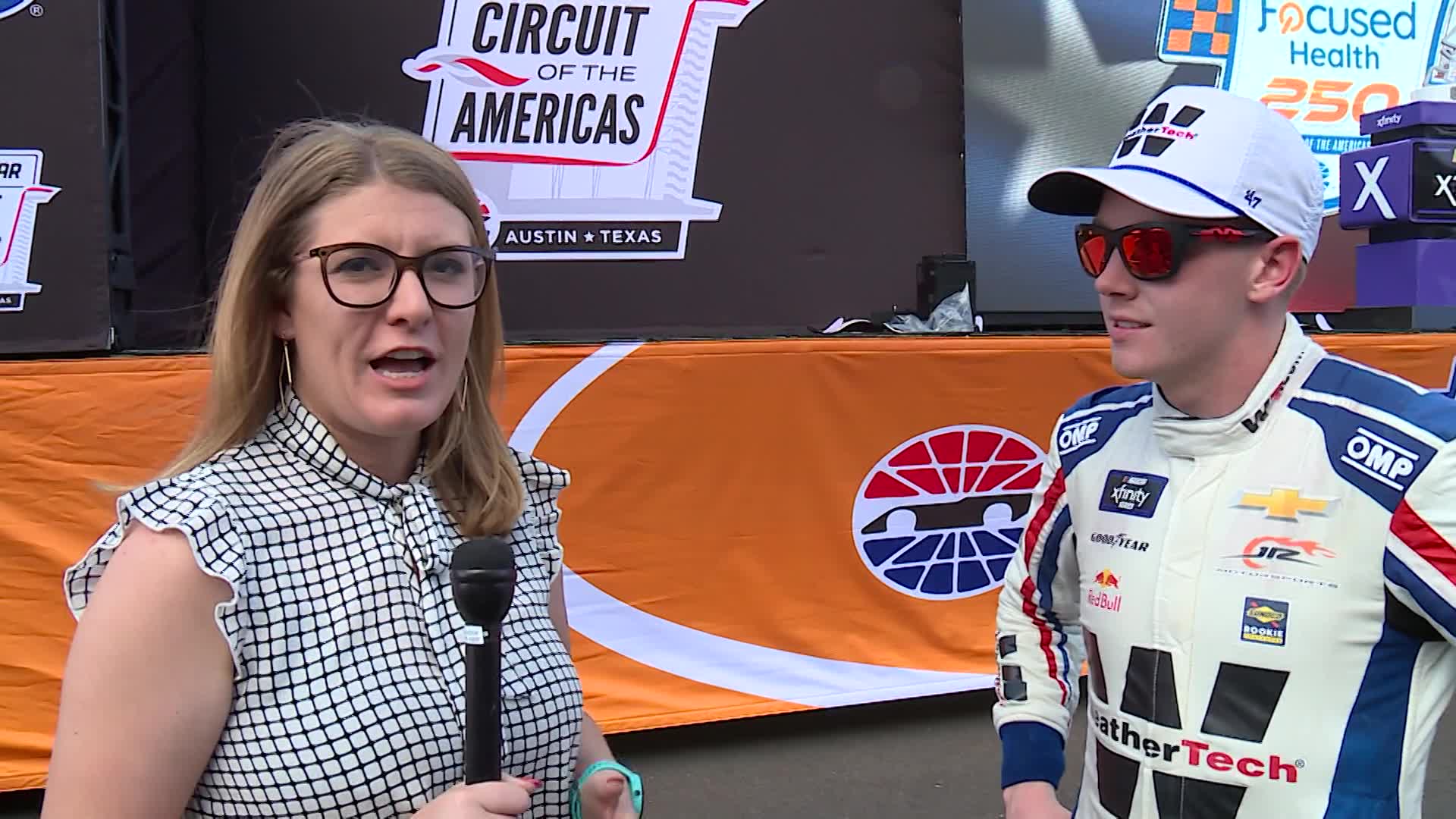 Connor Zilisch after his Xfinity Series Focused Health 250 win in ...