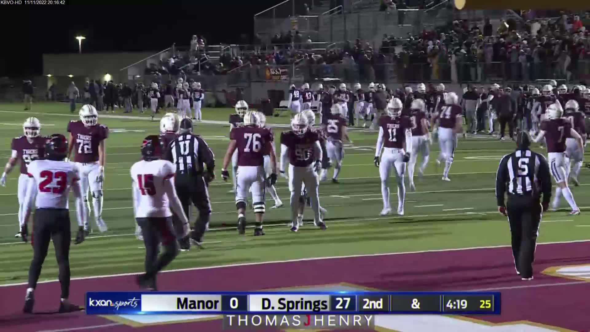 Touchdown Dripping Springs, Kade Curry 6-yard TD – KXAN Austin