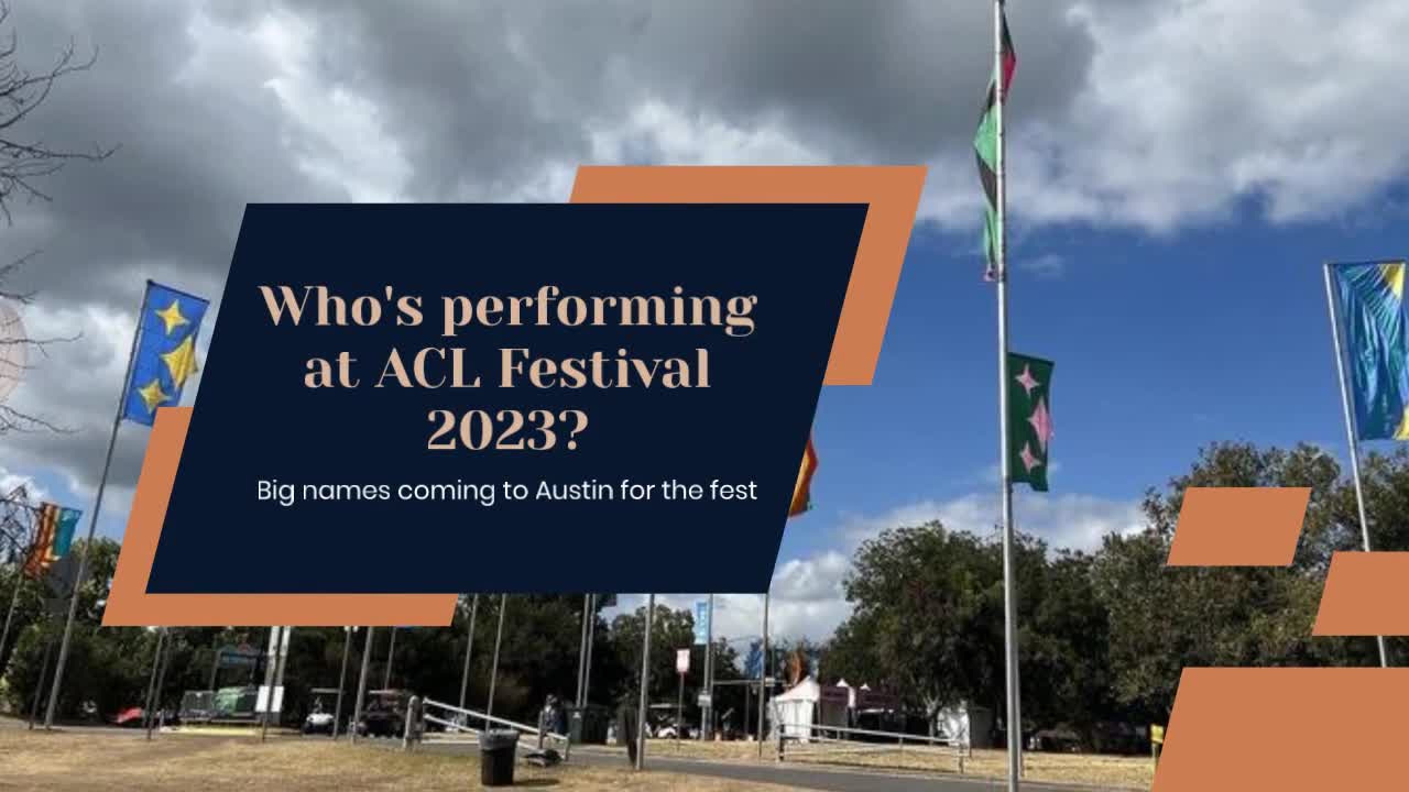 ACL Festival lineup 2023 – KXAN Austin