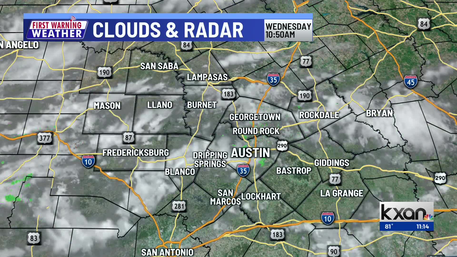 First Warning Weather Noon Forecast with Freddy Vela and Rich Segal ...