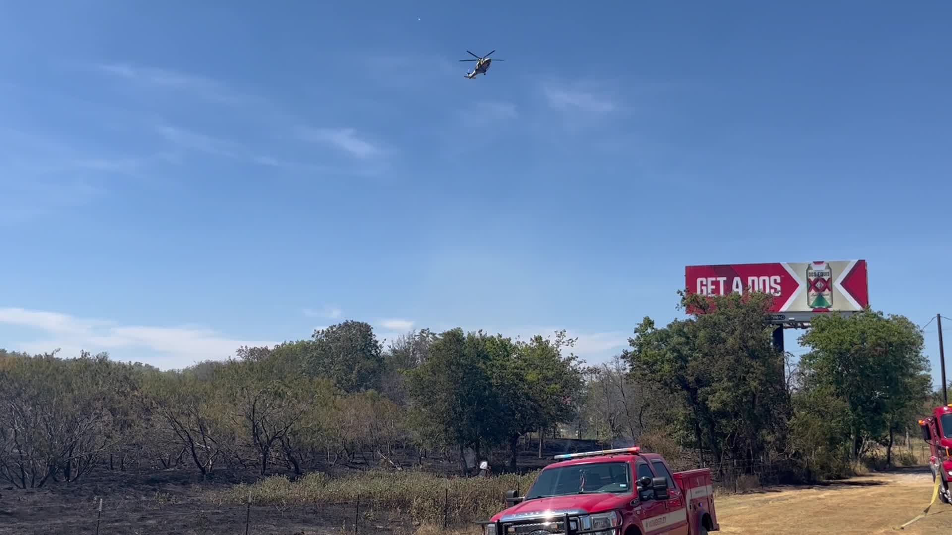 Crews battle wildfire in Kyle, Texas – KXAN Austin
