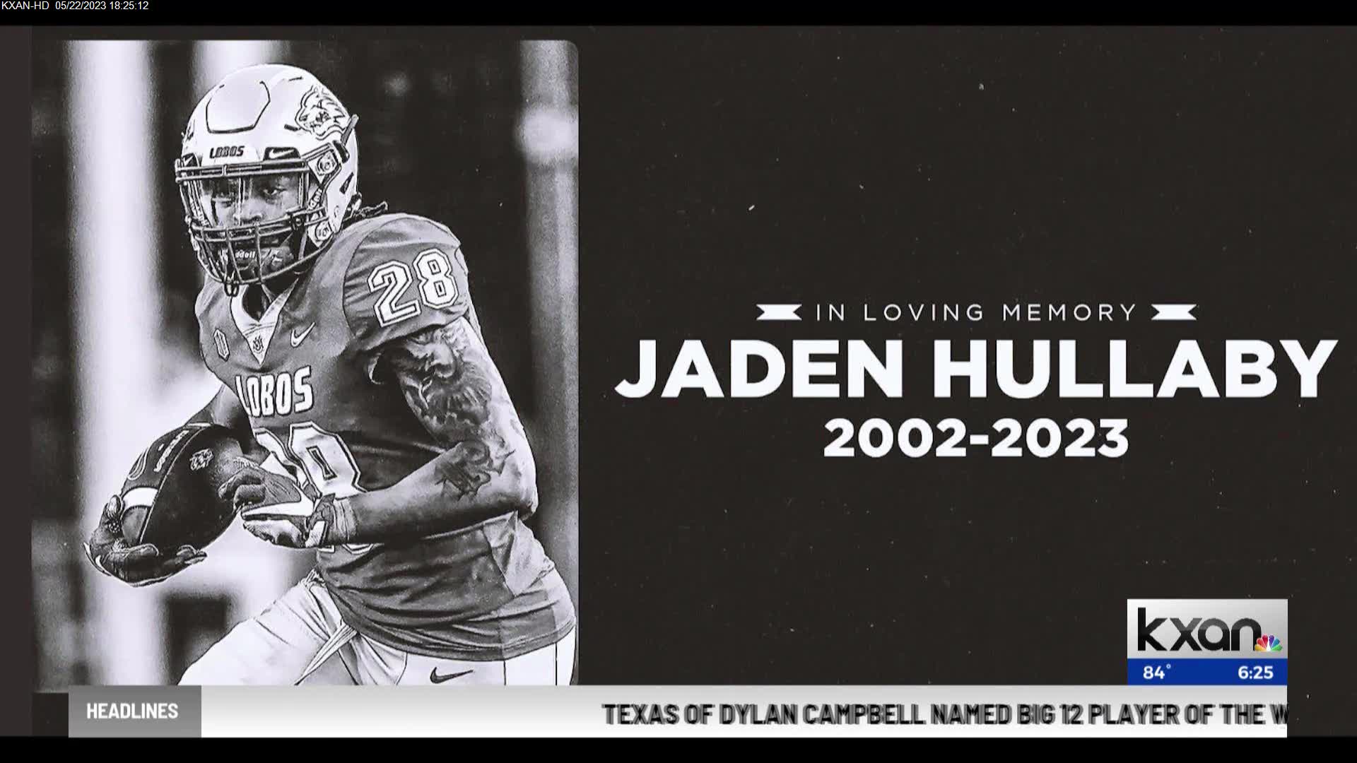 Former UT football player Jaden Hullaby dies – KXAN Austin