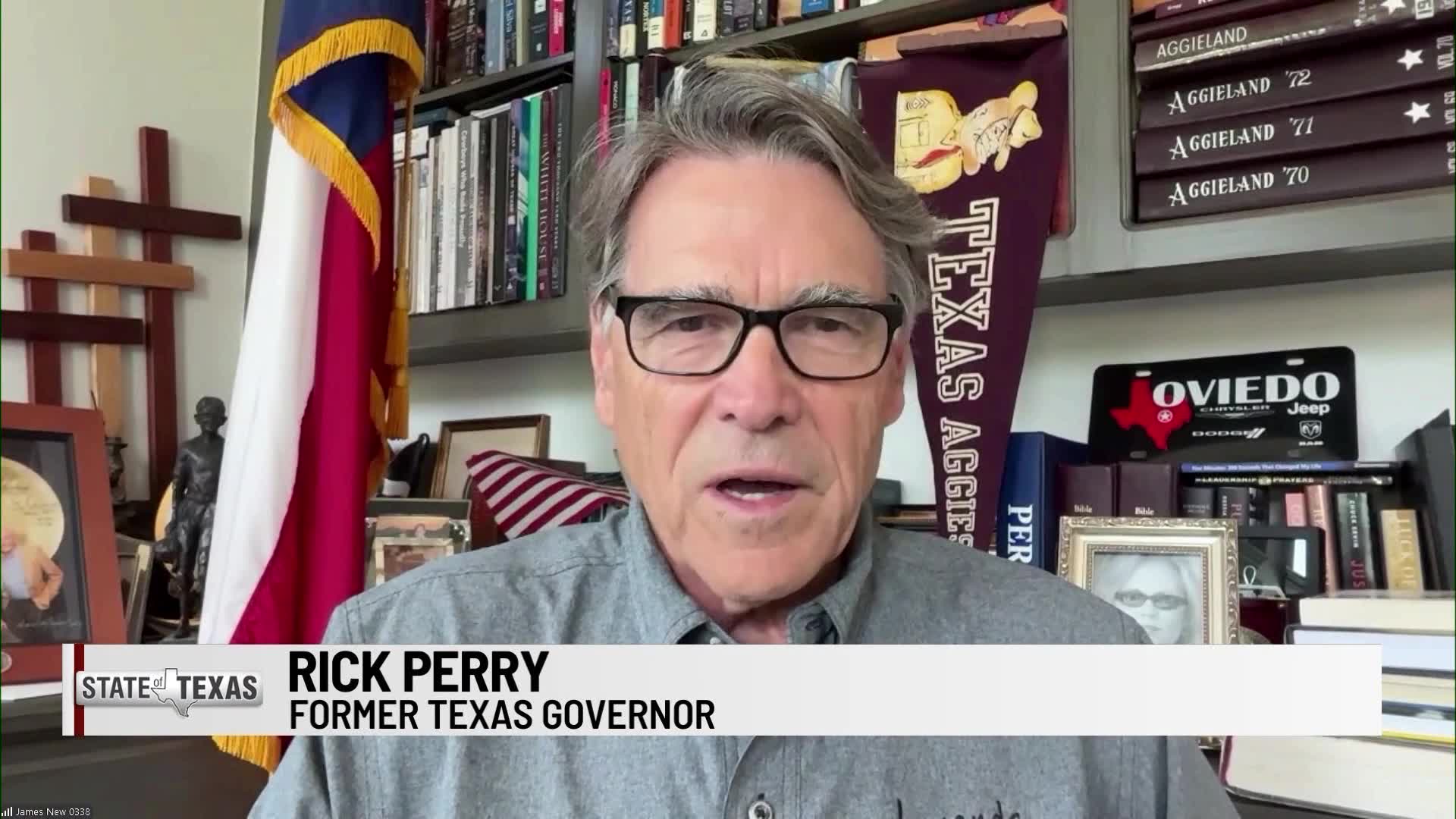Rick Perry – State of Texas interview, June 13, 2025 – BorderReport