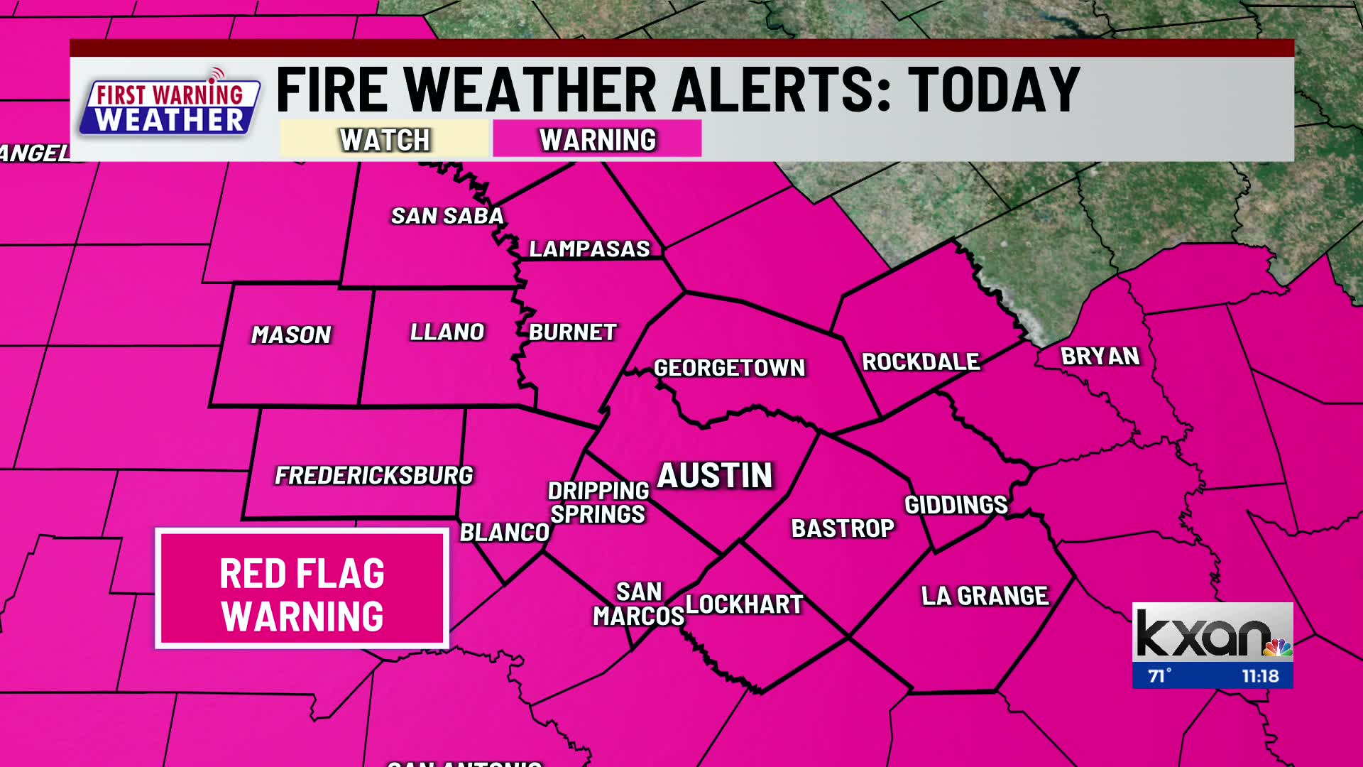 First Warning Weather Noon Forecast with Freddy Vela and Rich Segal ...