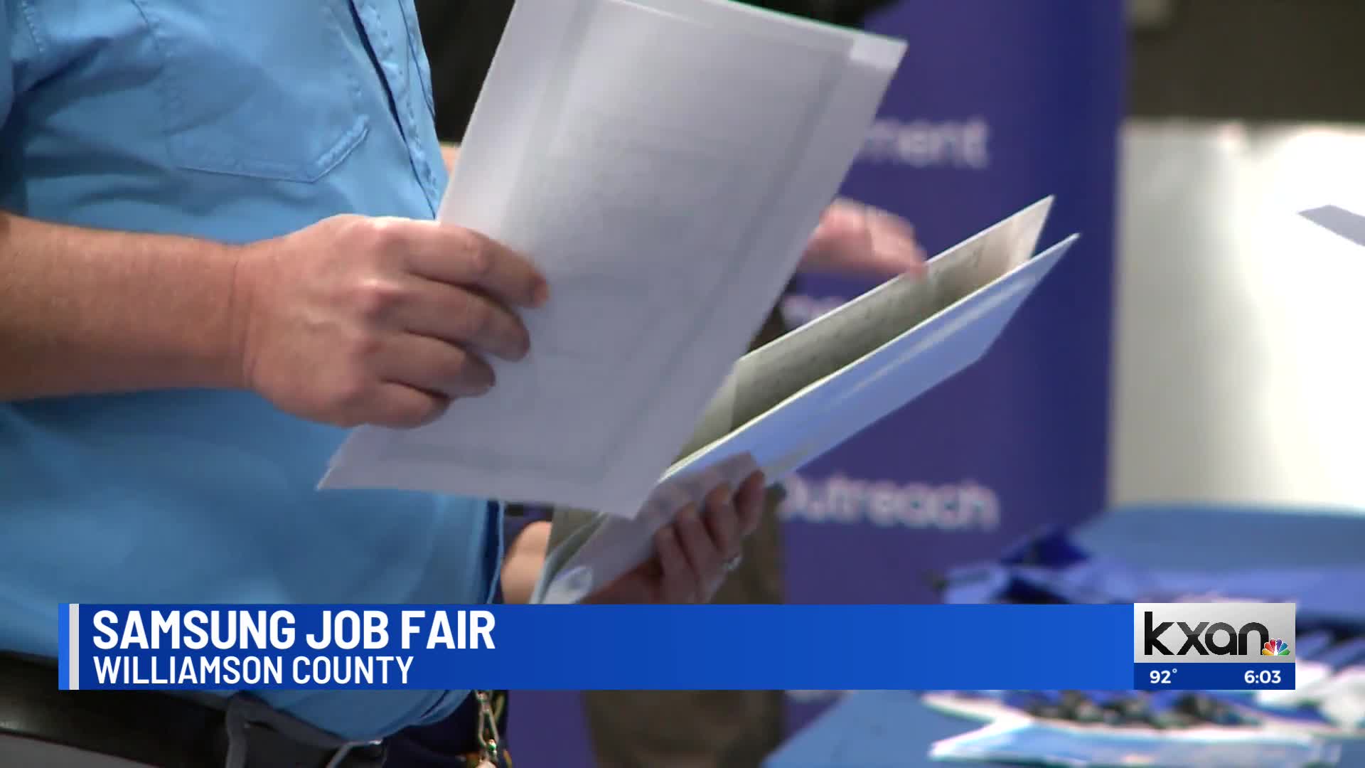 Samsung hosting job fair at Williamson County Expo Center – KXAN Austin