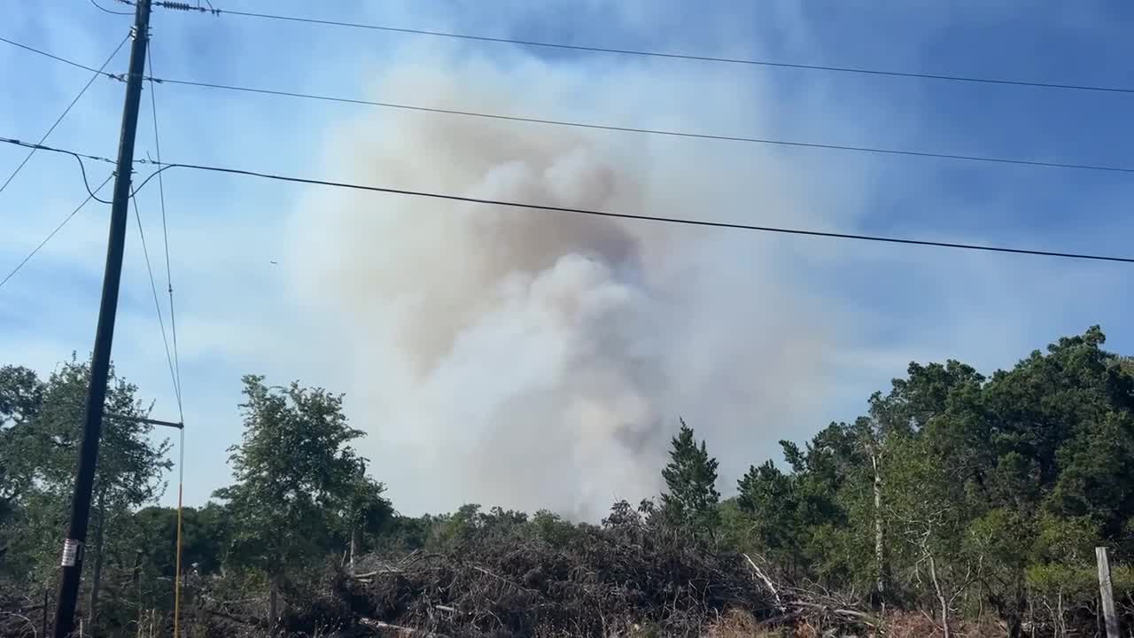 Wildfire in Hays County – KXAN Austin