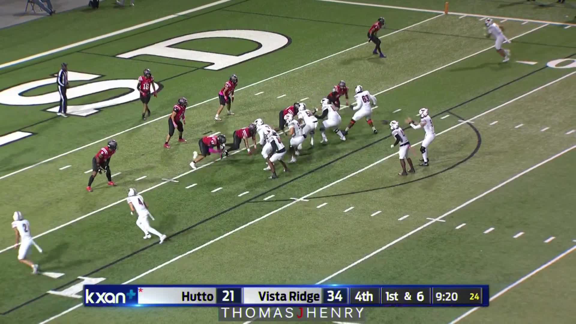 Hutto TD: Kaden Stefek to Jaiden Fields 6-yard pass – KXAN Austin