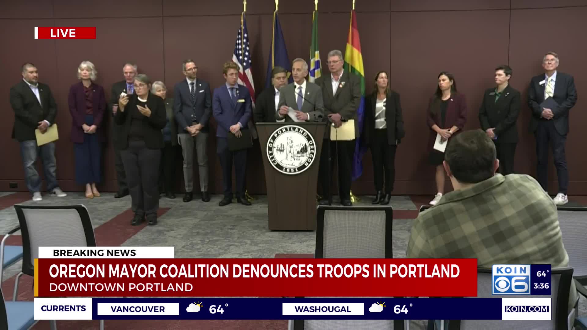Gov. Kotek press conference on transportation bill, troops in Portland ...