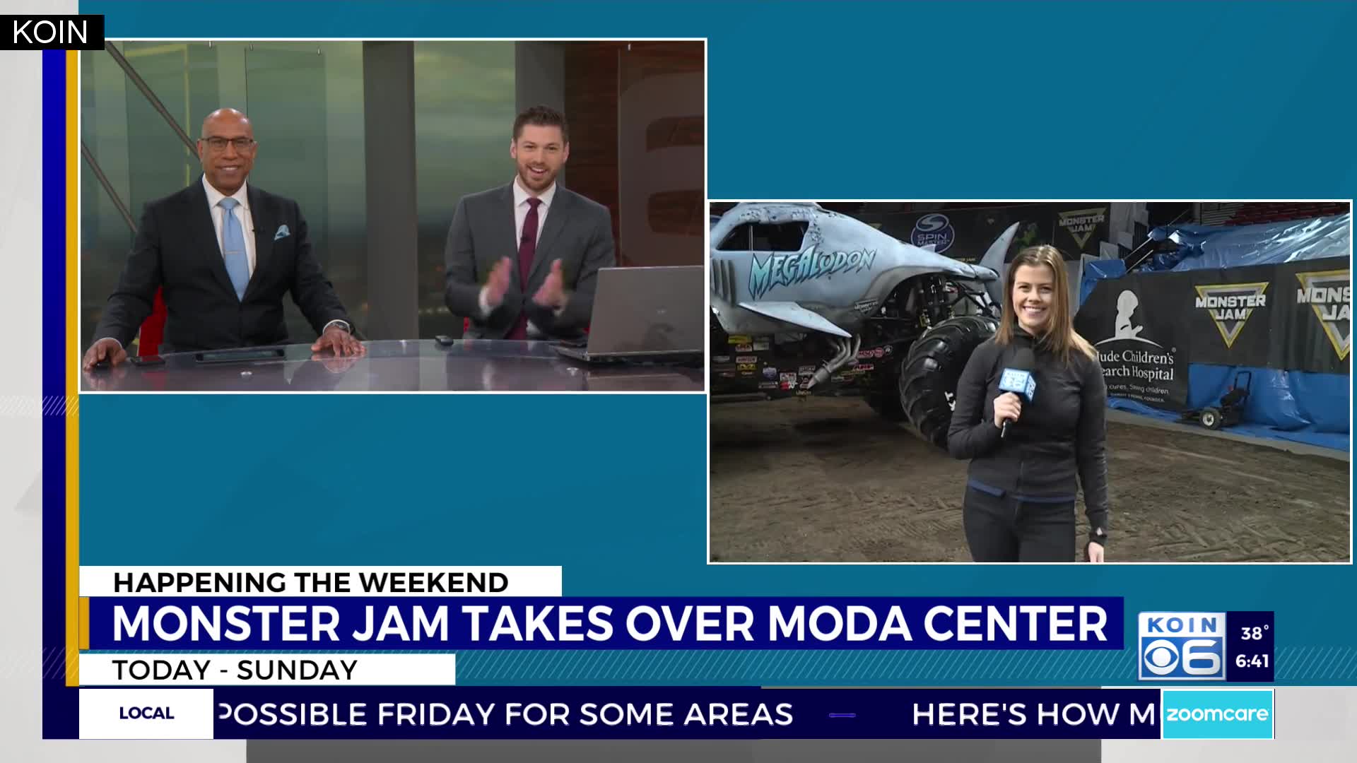 Monster Jam takes over Portland Moda Center – KOIN.com