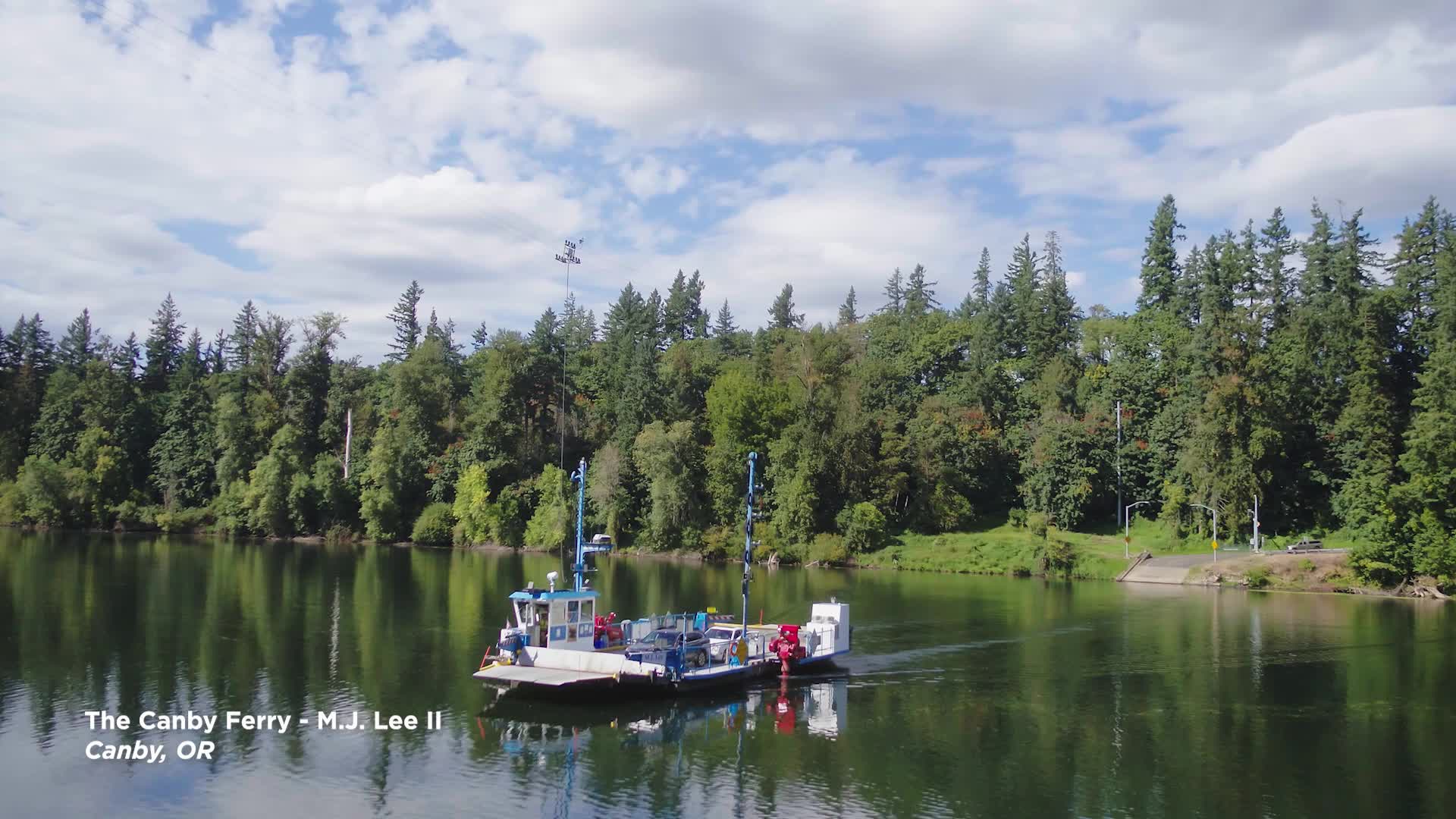 The Canby Ferry Drone: Evergreen – KOIN.com