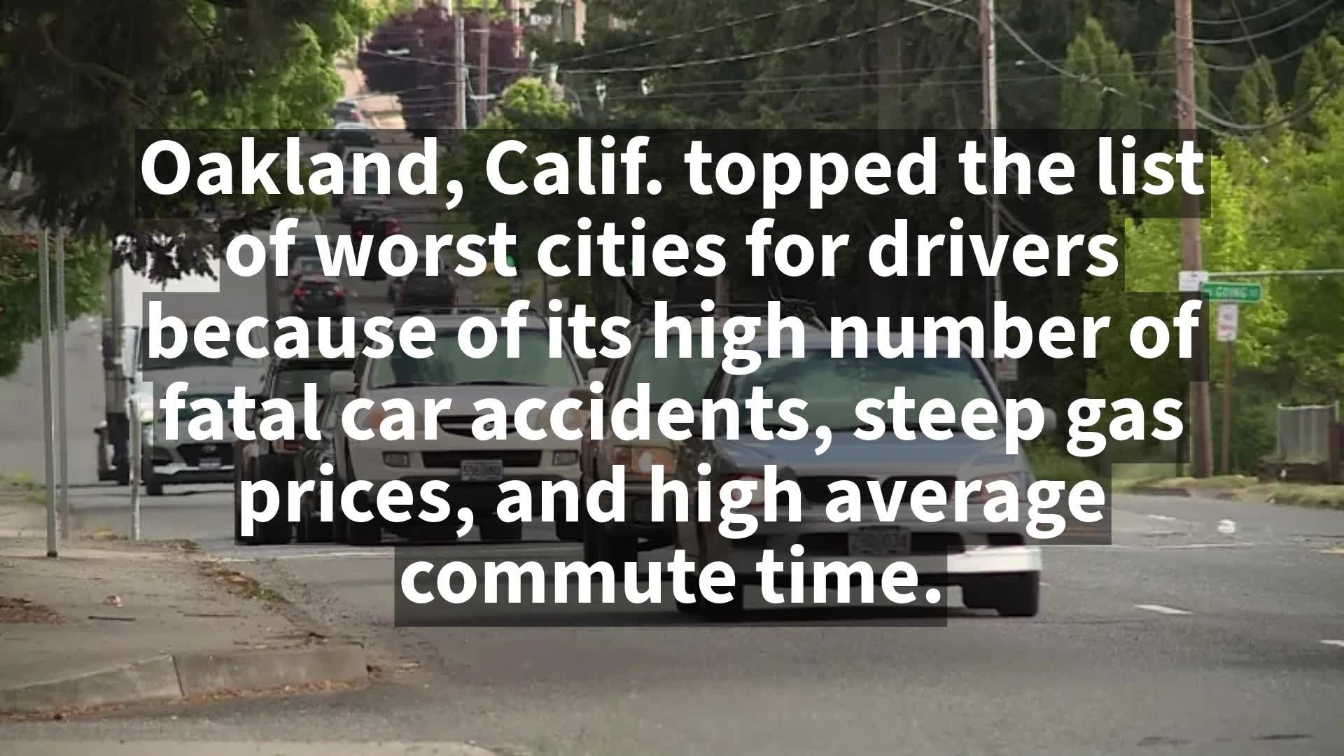 Portland ranked among top 10 worst cities for drivers – KOIN.com
