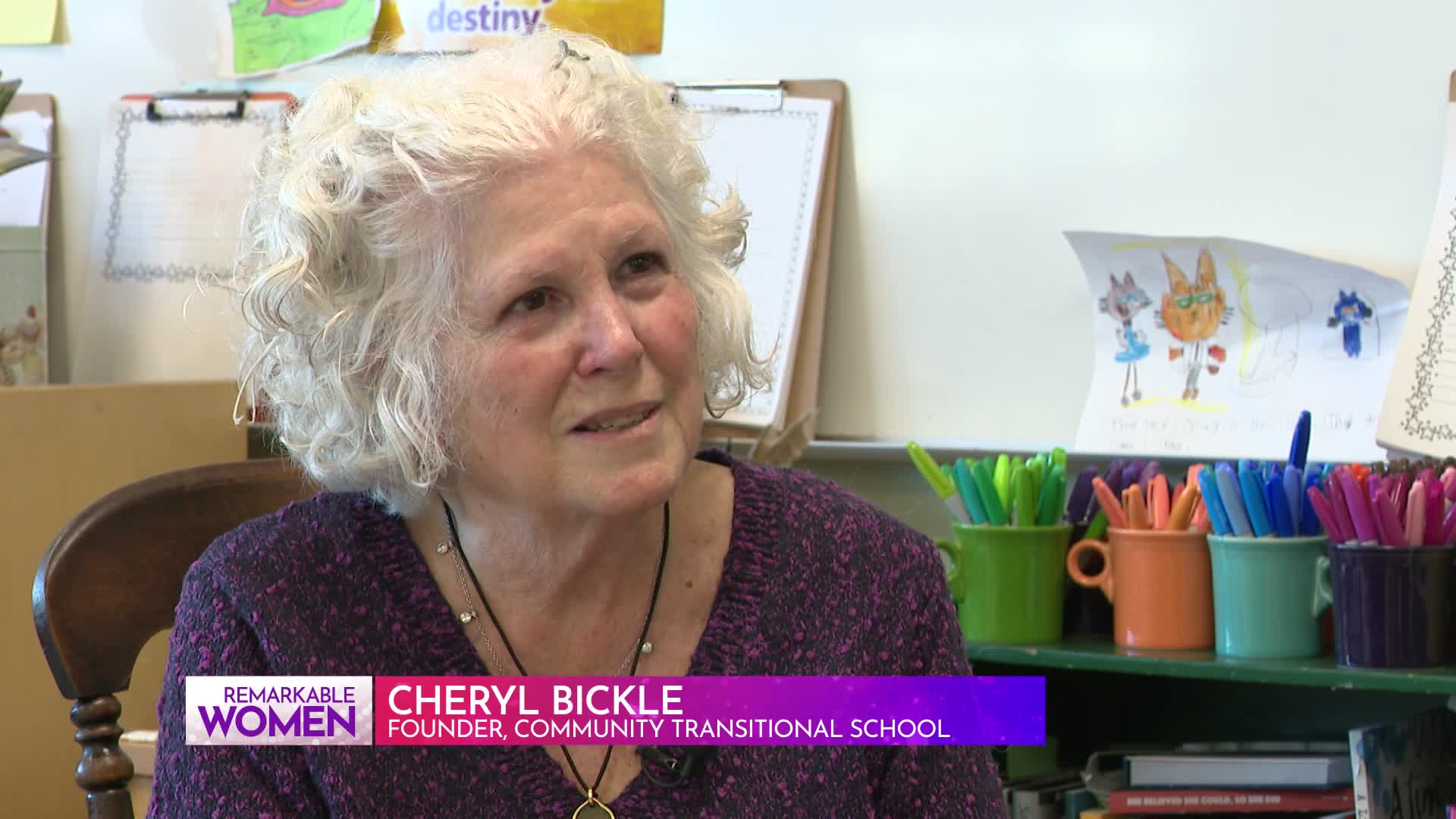 Cheryl Bickle gives homeless students ‘school family’ – KOIN.com