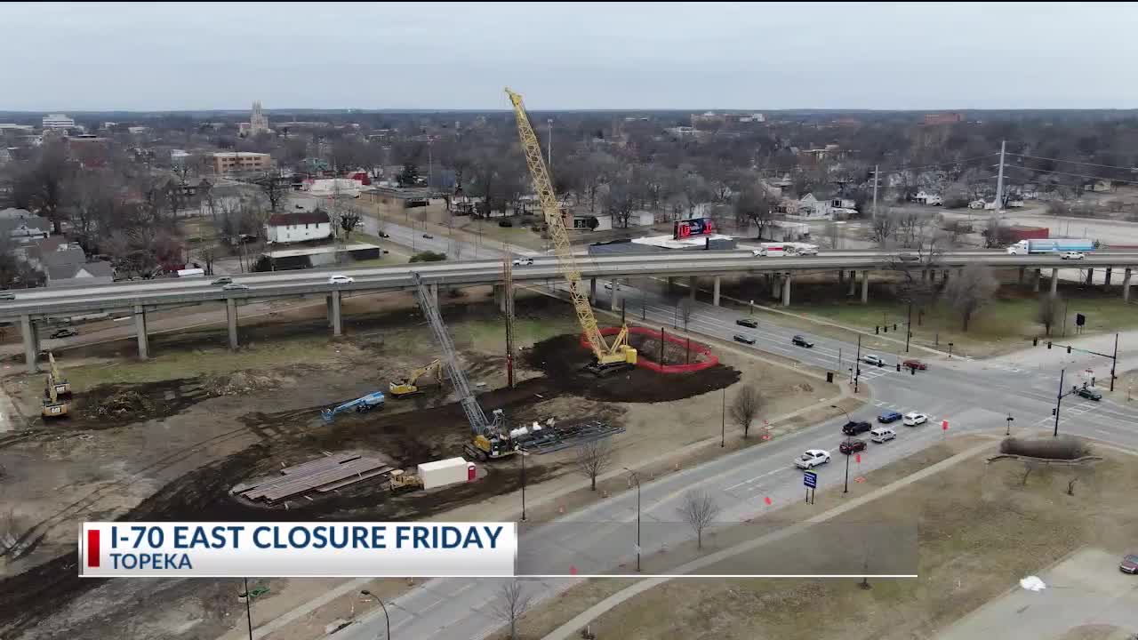 I-70 closures starting over the weekend in Topeka – KSNT 27 News