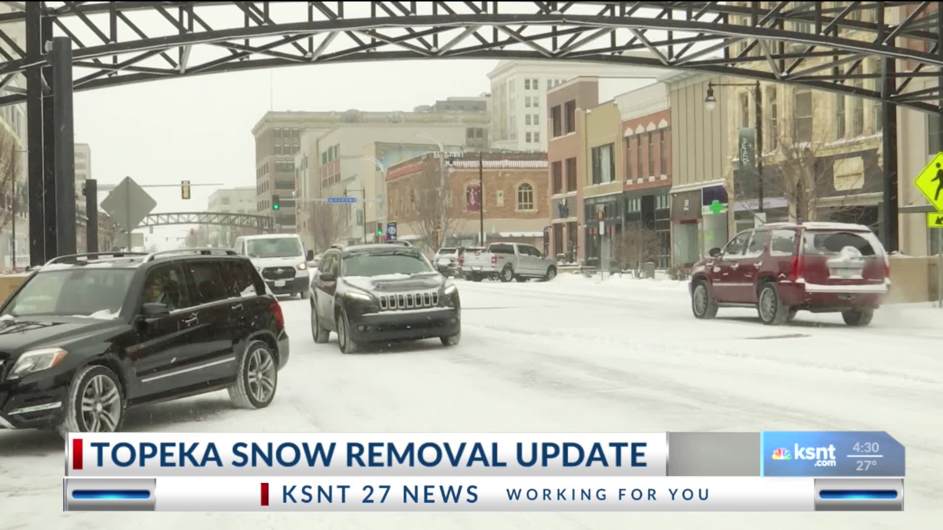 Why did City of Topeka road crews hold back on treating some streets ...