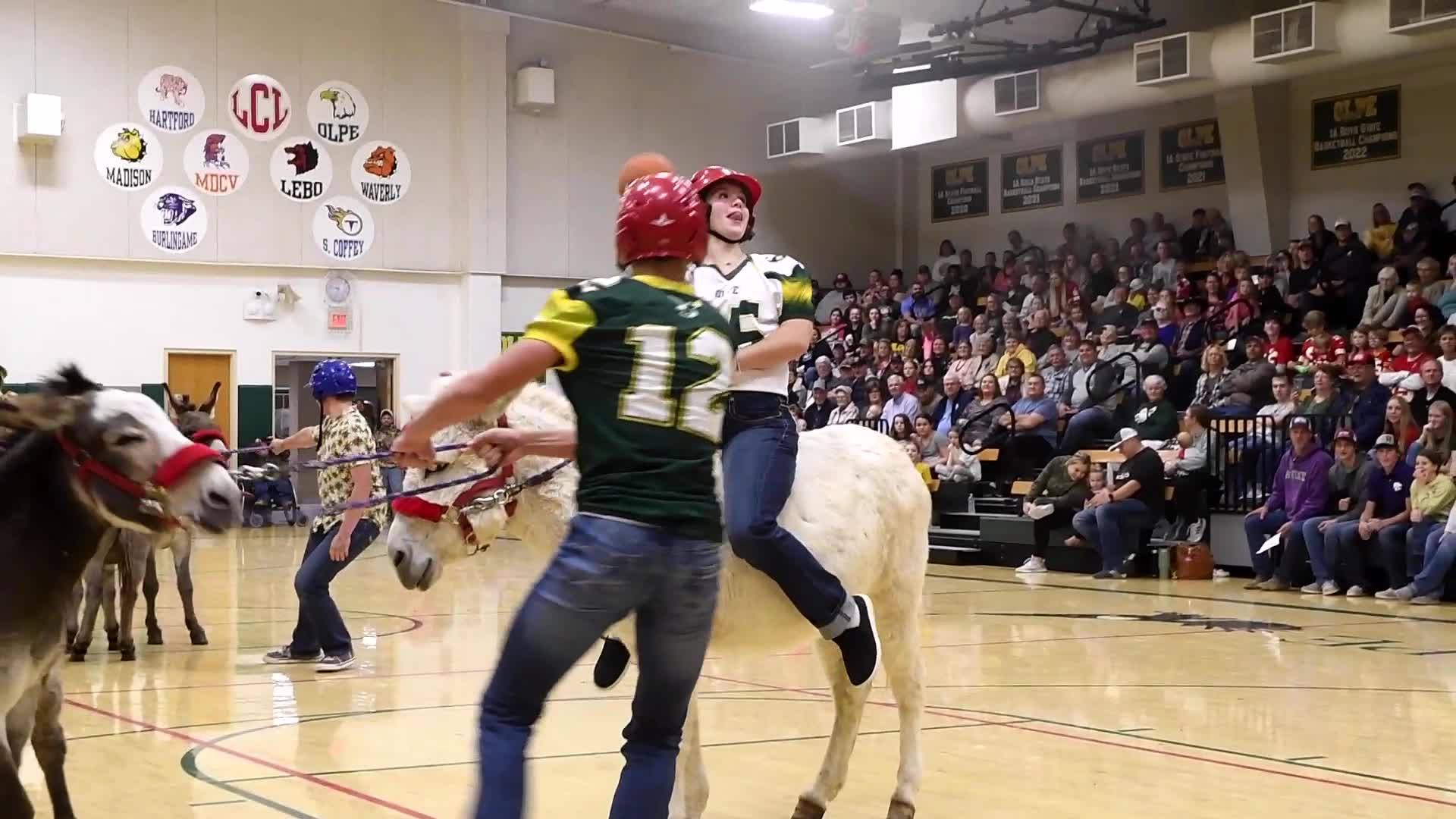 Olpe Donkey Ball raises money for 2023 Prom – KSNT 27 News