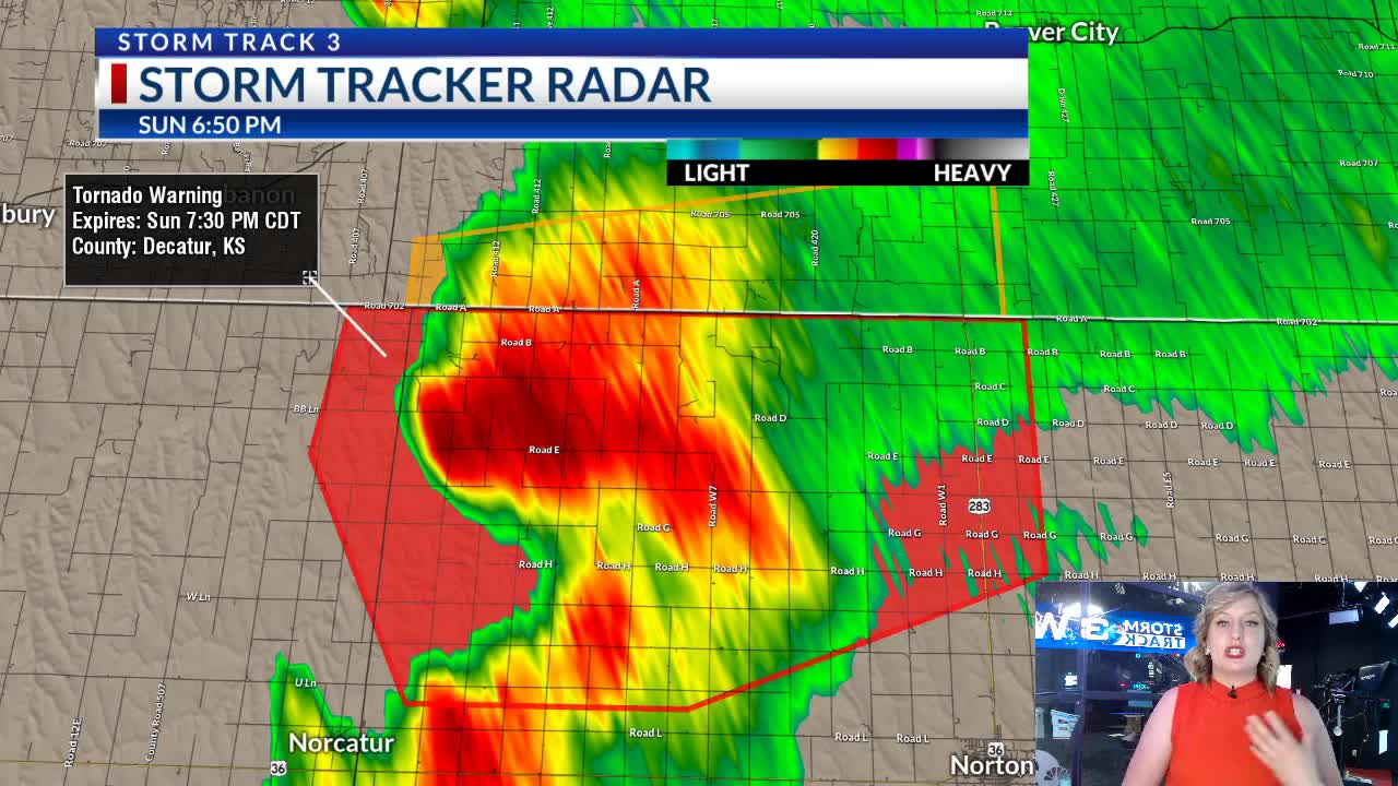 Sunday Evening Forecast for all of Kansas – KSN-TV