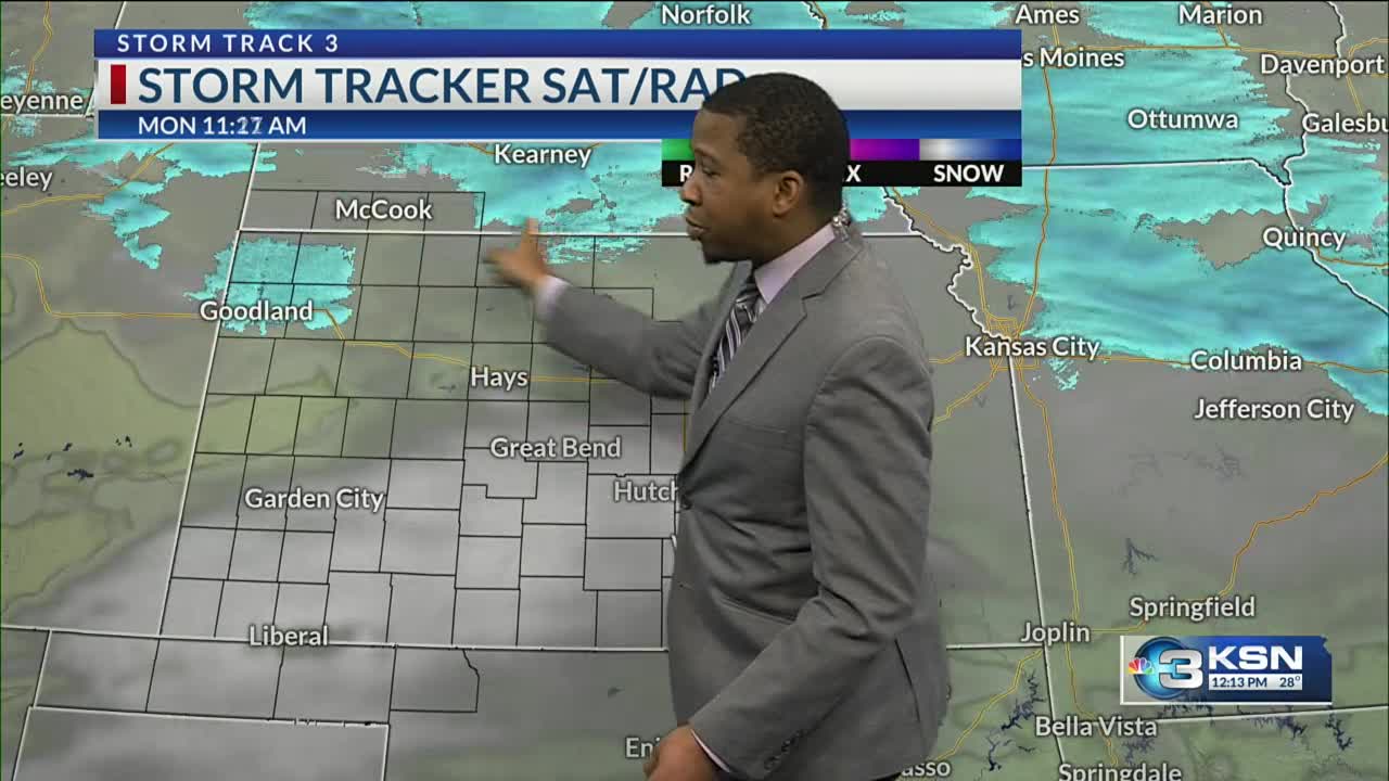 Monday noon forecast – KSN-TV