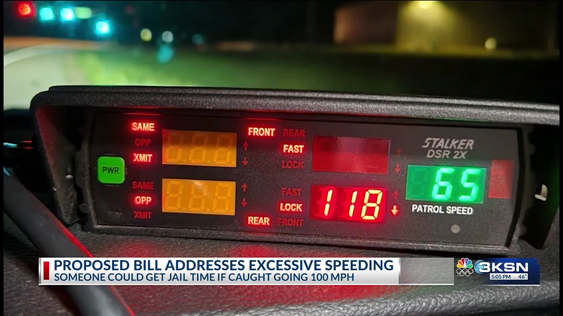 Kansas Senate bill may make extreme speeding a reckless offense – KSN-TV