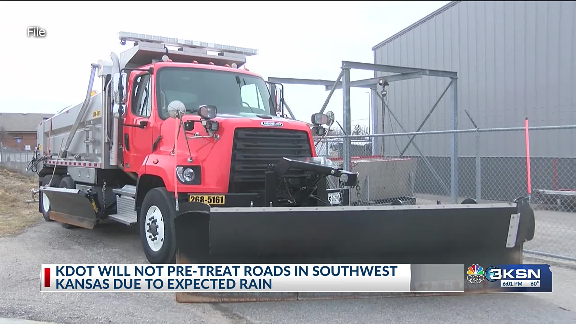 KDOT prepares for inclement weather, urges drivers to use caution – KSN-TV