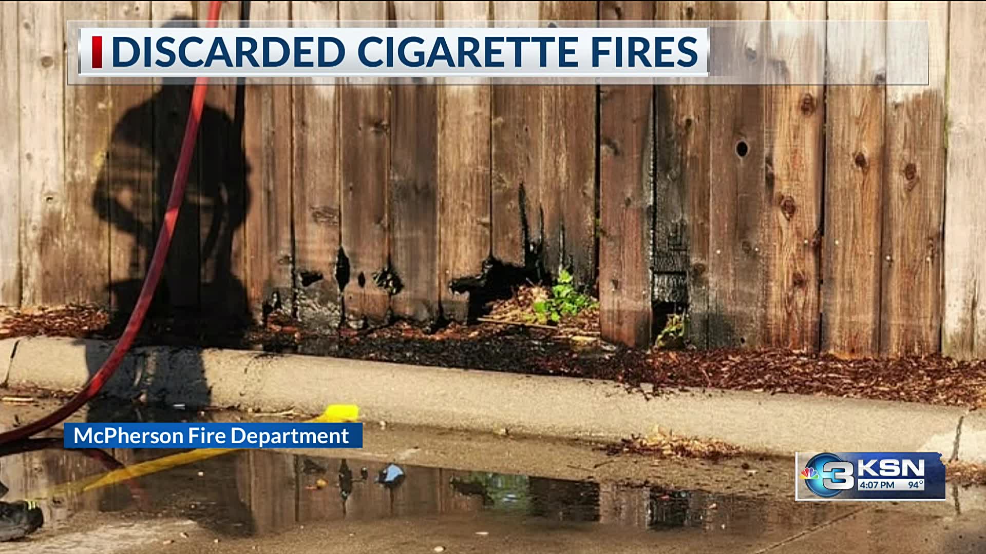 Kansas authorities urge caution after cigarettes ignite fires – KSN-TV