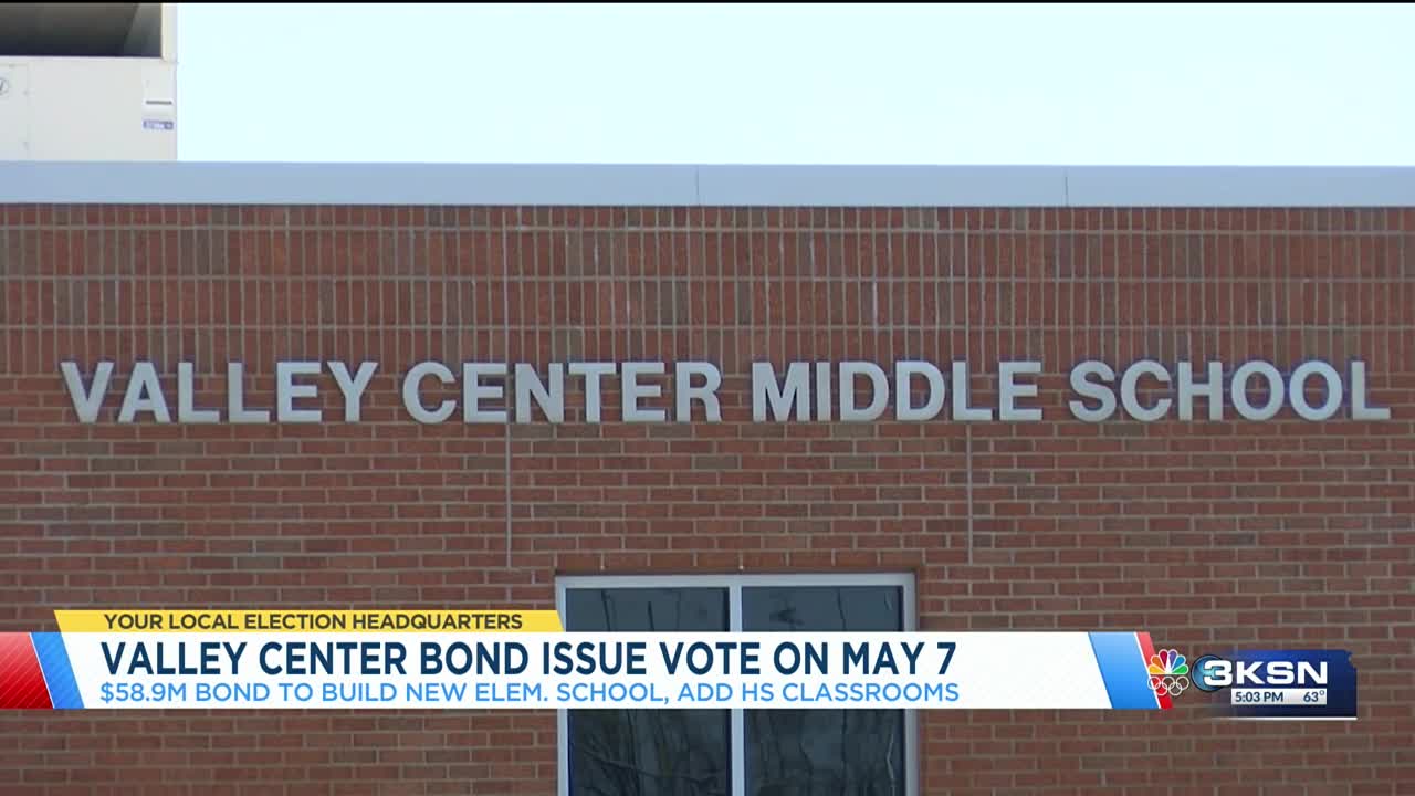 Valley Center schools at capacity, hope to pass bond issue – KSN-TV
