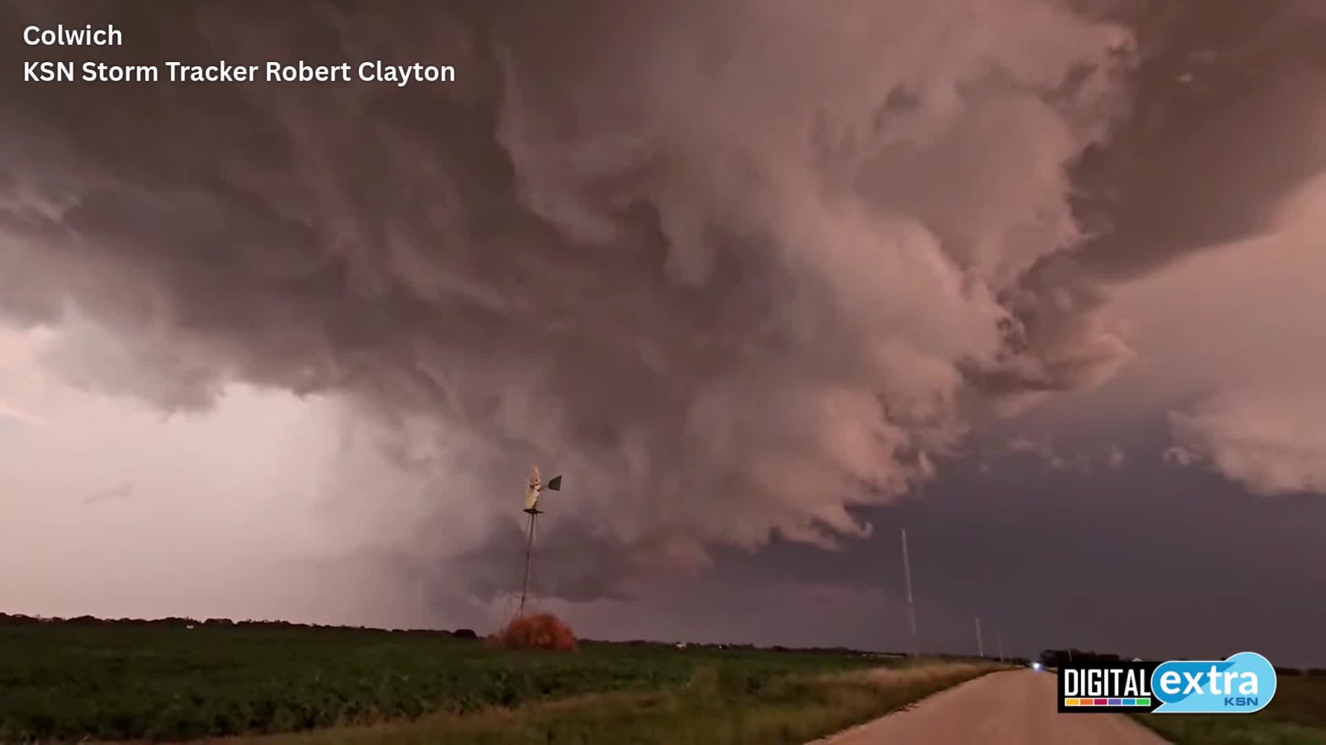 Video compilation of the Sept. 3, 2025, severe Kansas hail storm that ...