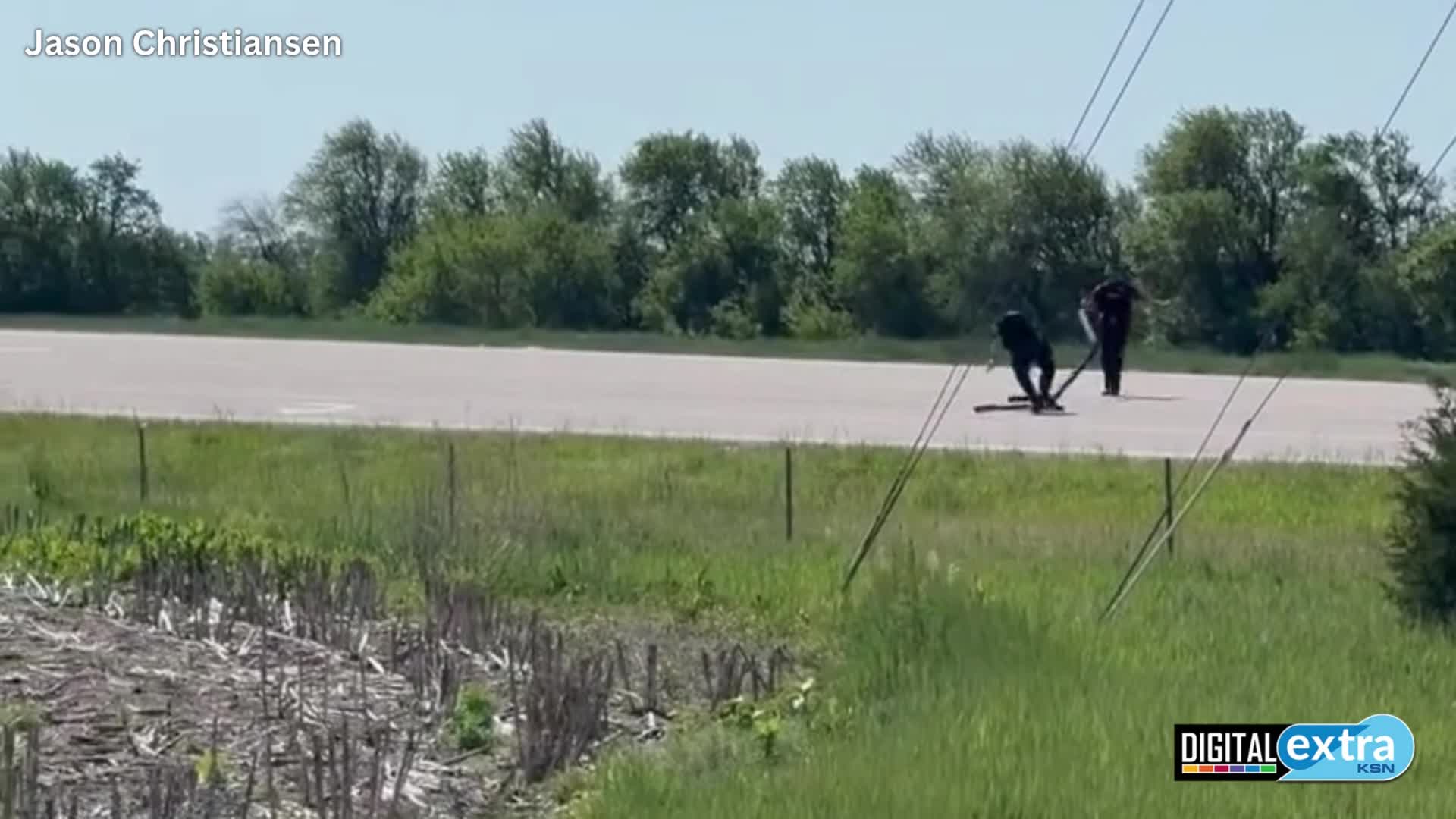 Digital Extra: Man captures police chase in McPherson before it ended ...