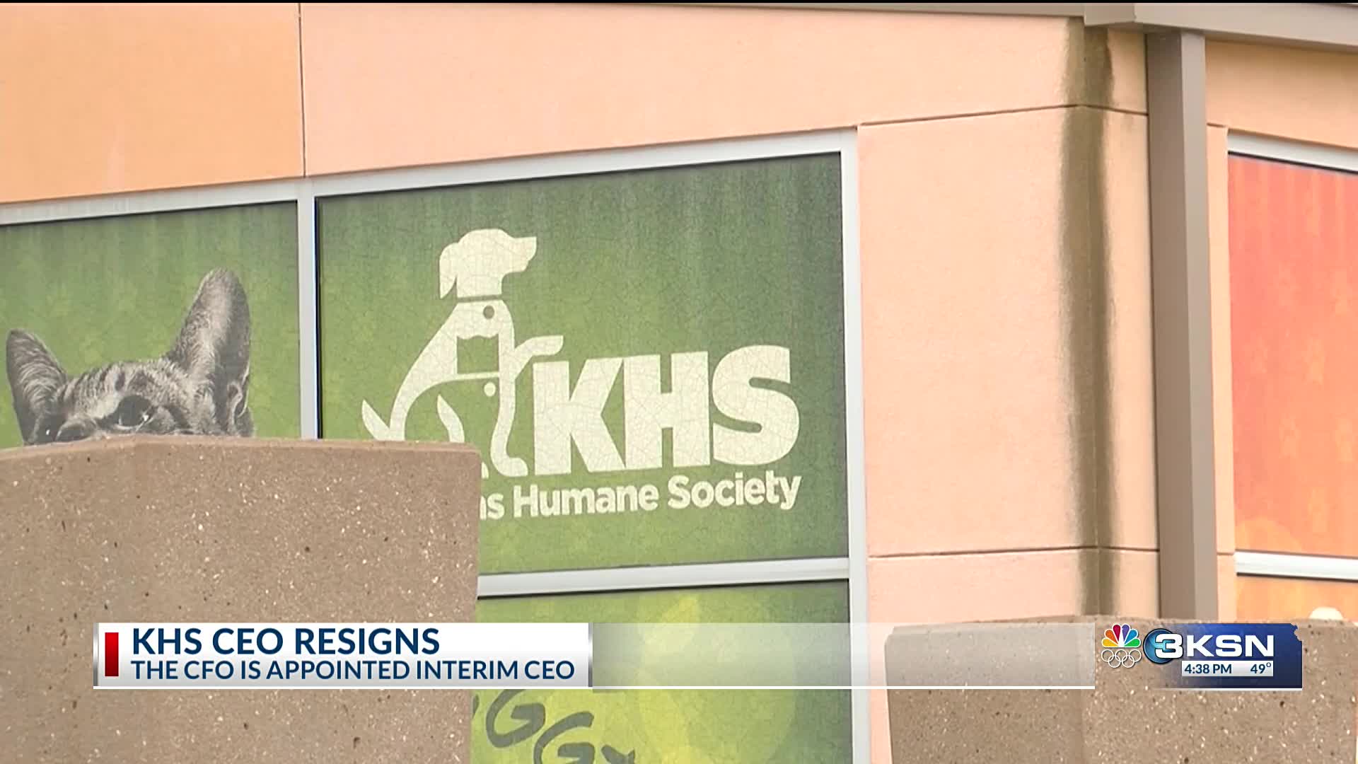 Kansas Humane Society CEO resigns – KSN-TV