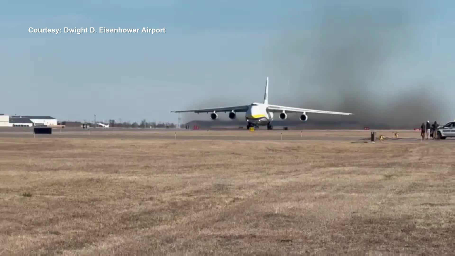 One of the world’s largest planes stops in Wichita – KSN-TV