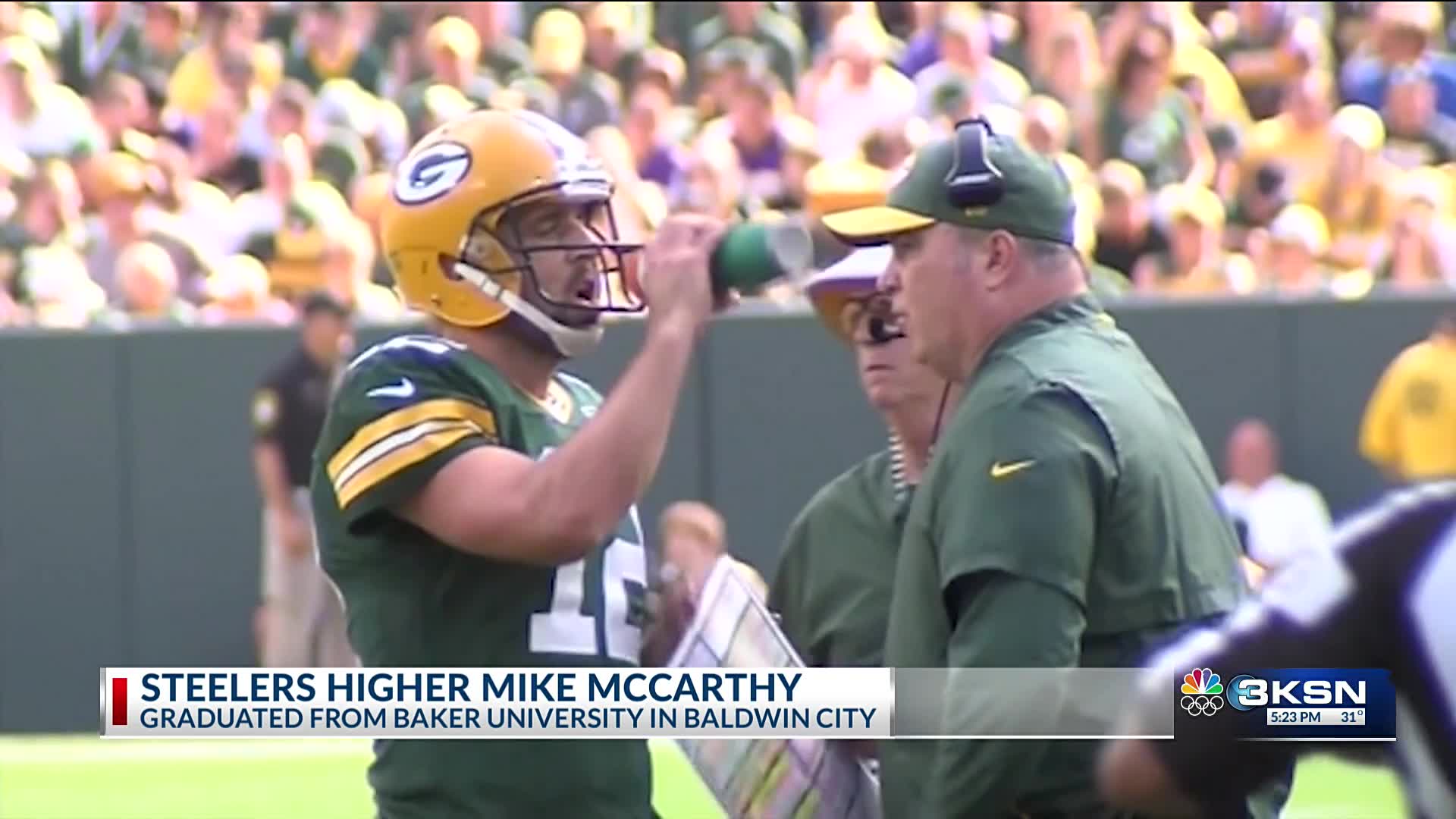 New Steelers coach Mike McCarthy has Kansas ties – KSN-TV