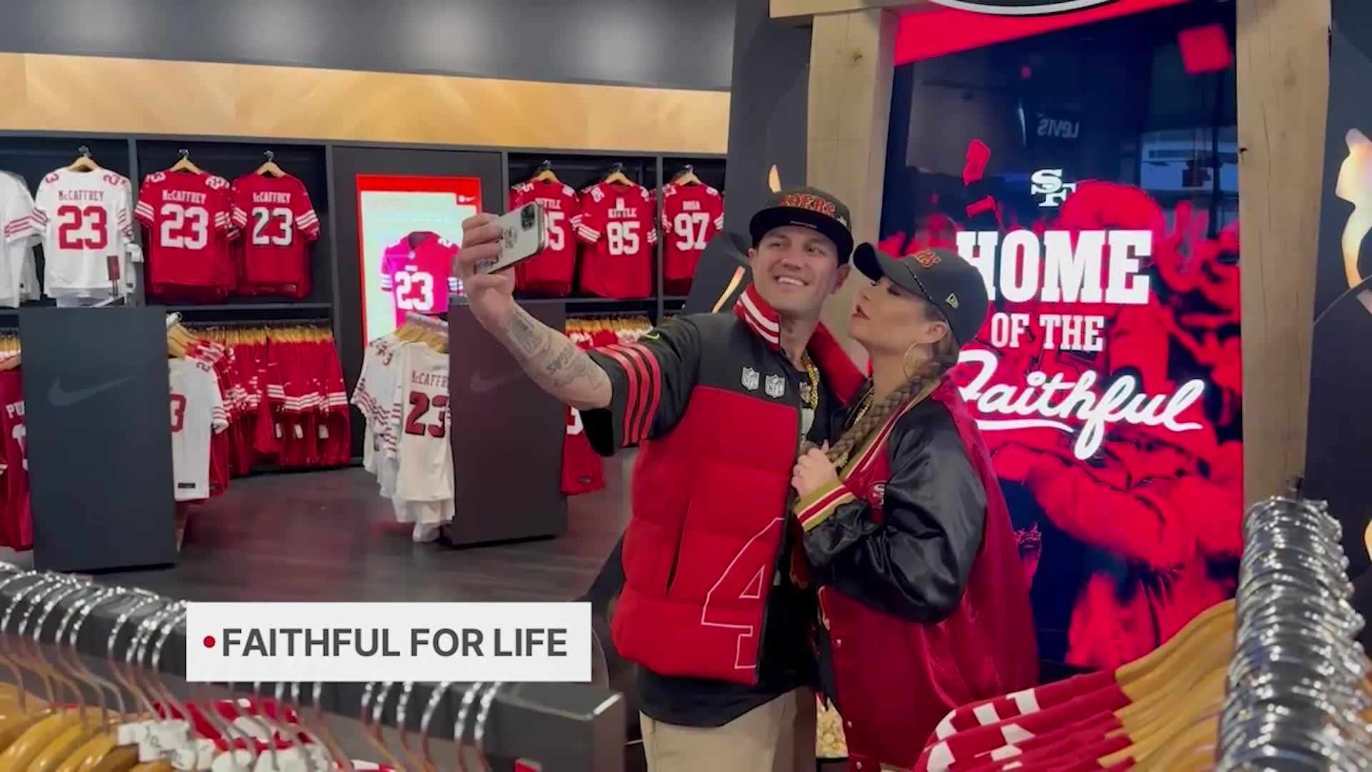 Die-hard Niners couple shares love story, Super Bowl prediction: ‘I ...