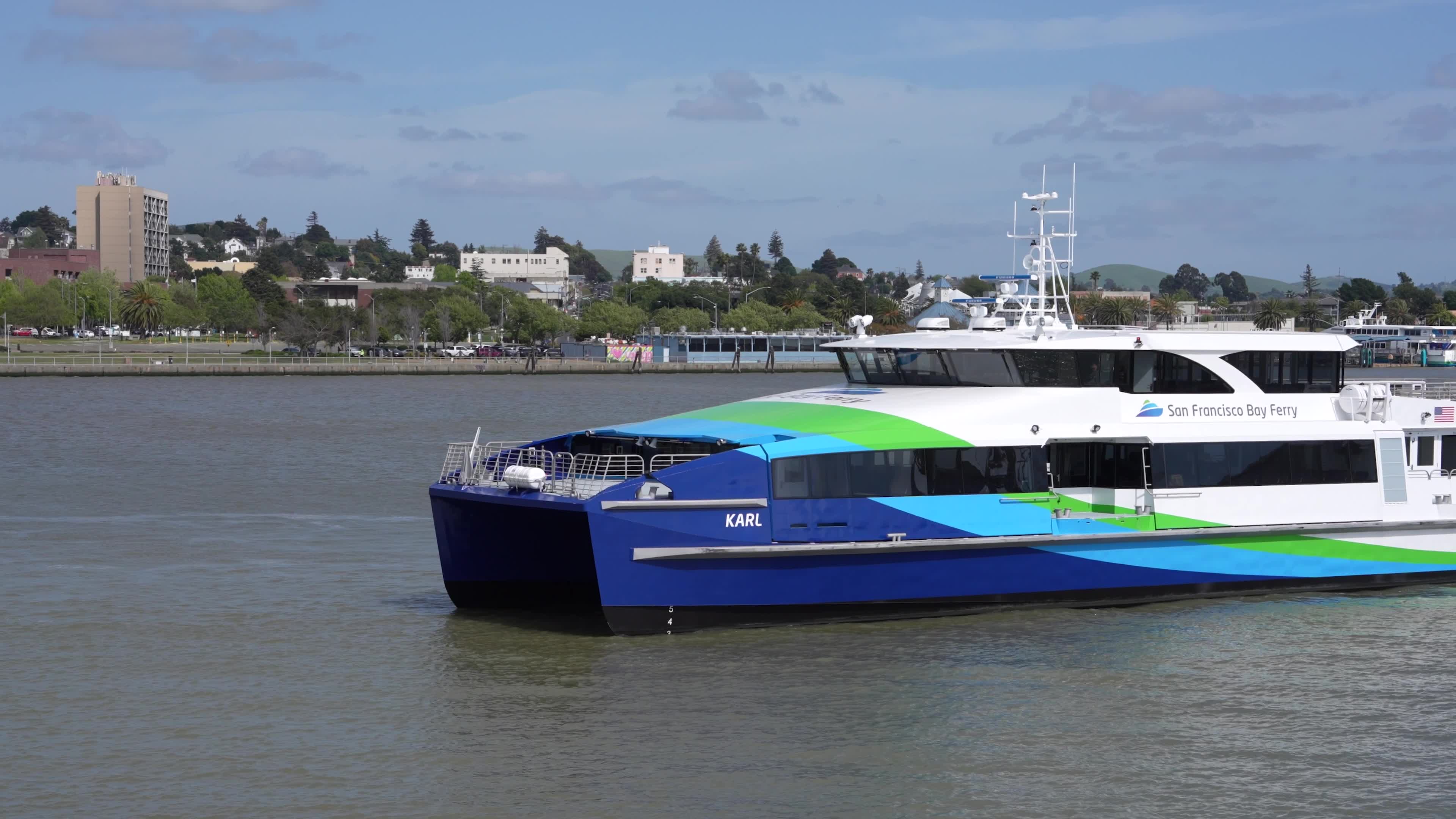 MV Karl, SF Bay Ferry’s newest high-speed passenger ferry – KRON4