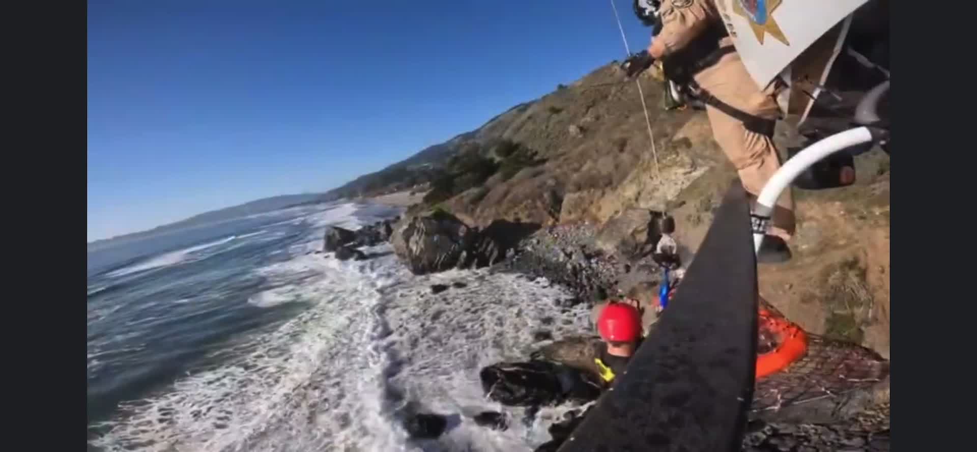 One person rescued at Red Rock Beach via CHP helicopter – KRON4