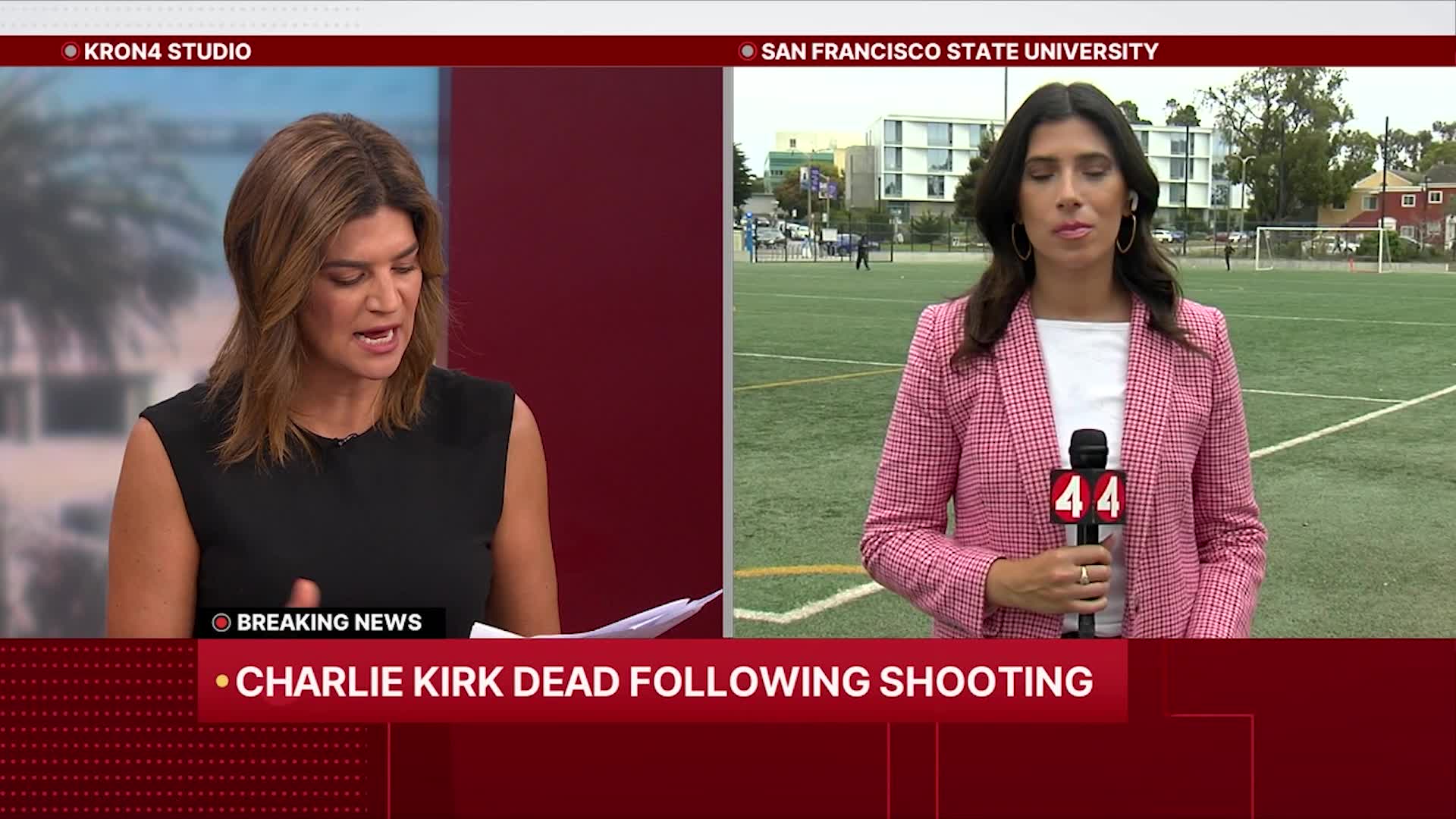 SFSU students react to Charlie Kirk shooting, months after he was on ...