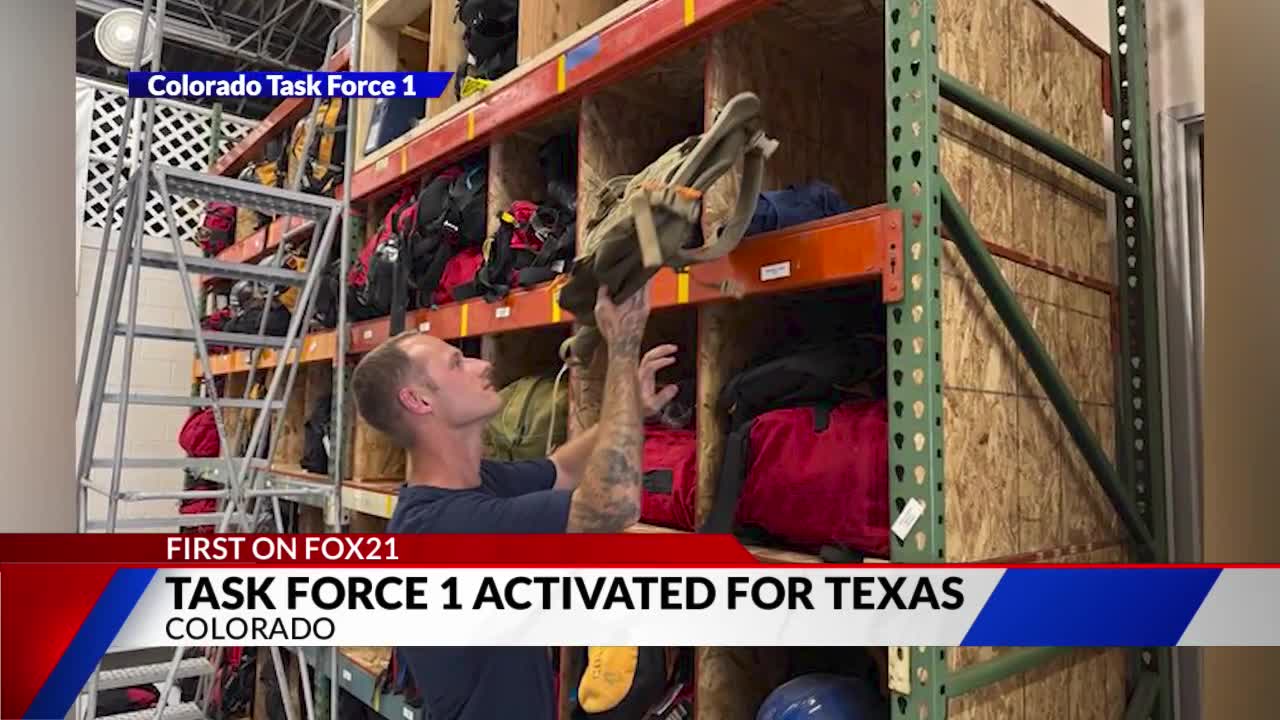 Five CSFD crew deployed to Texas with CO Task Force 1 – FOX21 News Colorado
