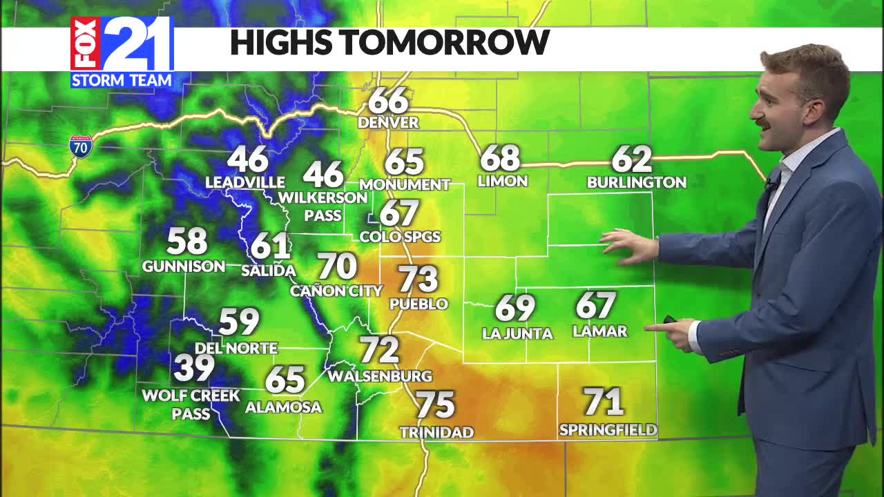 Storm Team Forecast – October 26 at 9pm – FOX21 News Colorado