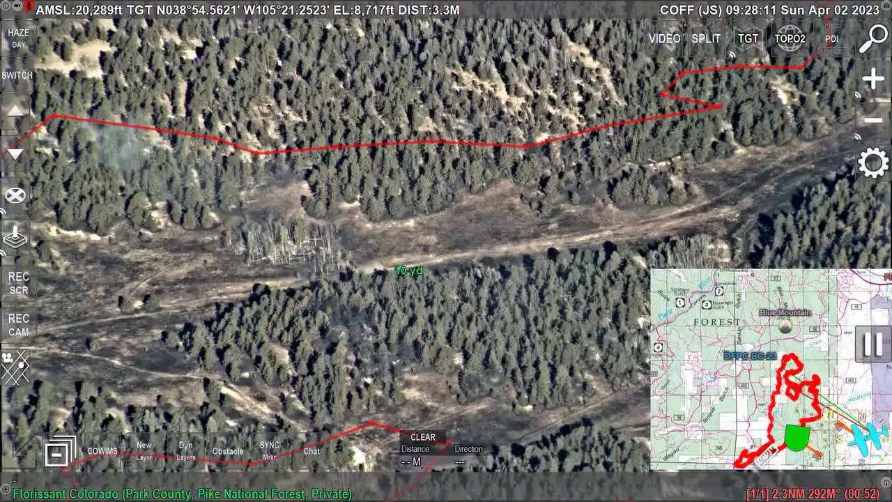 403 Fire acreage mapped at 1,450 acres – FOX21 News Colorado