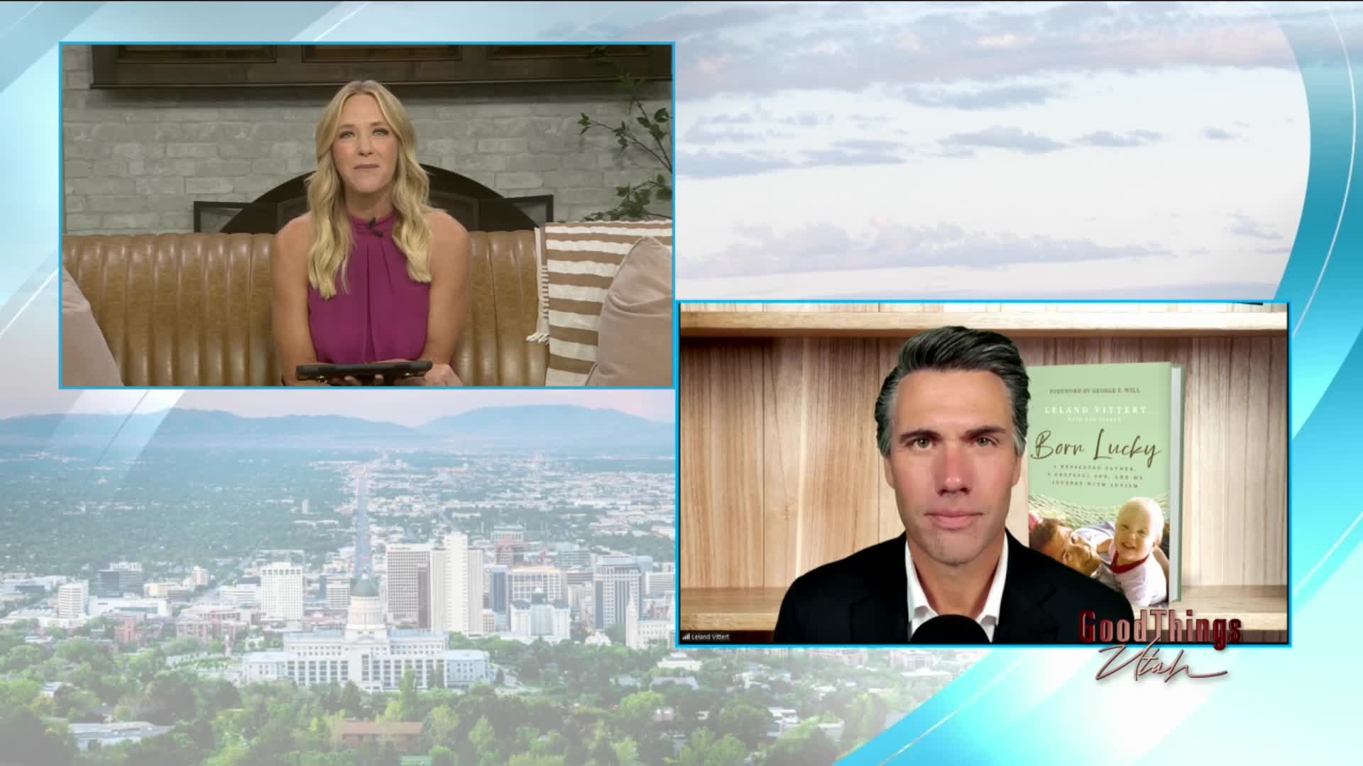 Leland Vittert introduces his new book “Born Lucky” – ABC4 Utah