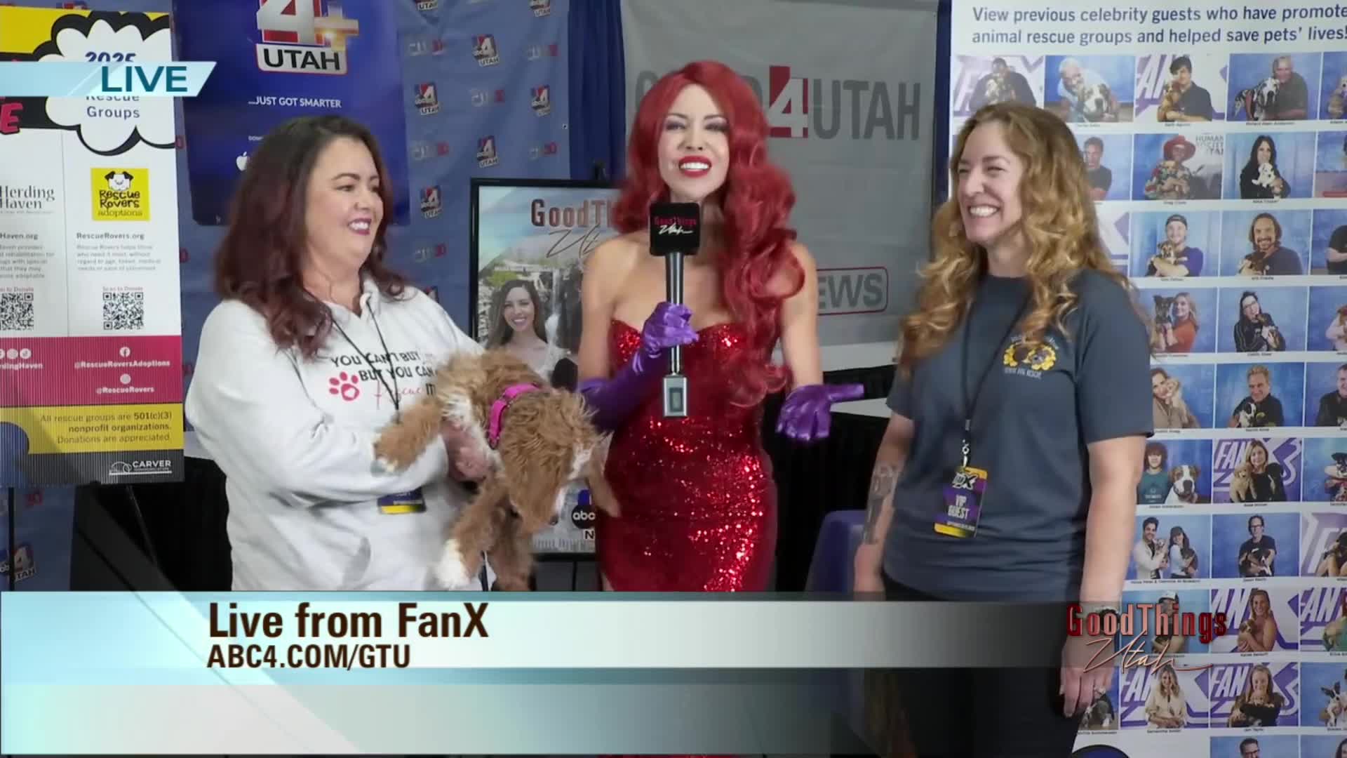 FanX Puppy Lounge – ABC4 Utah